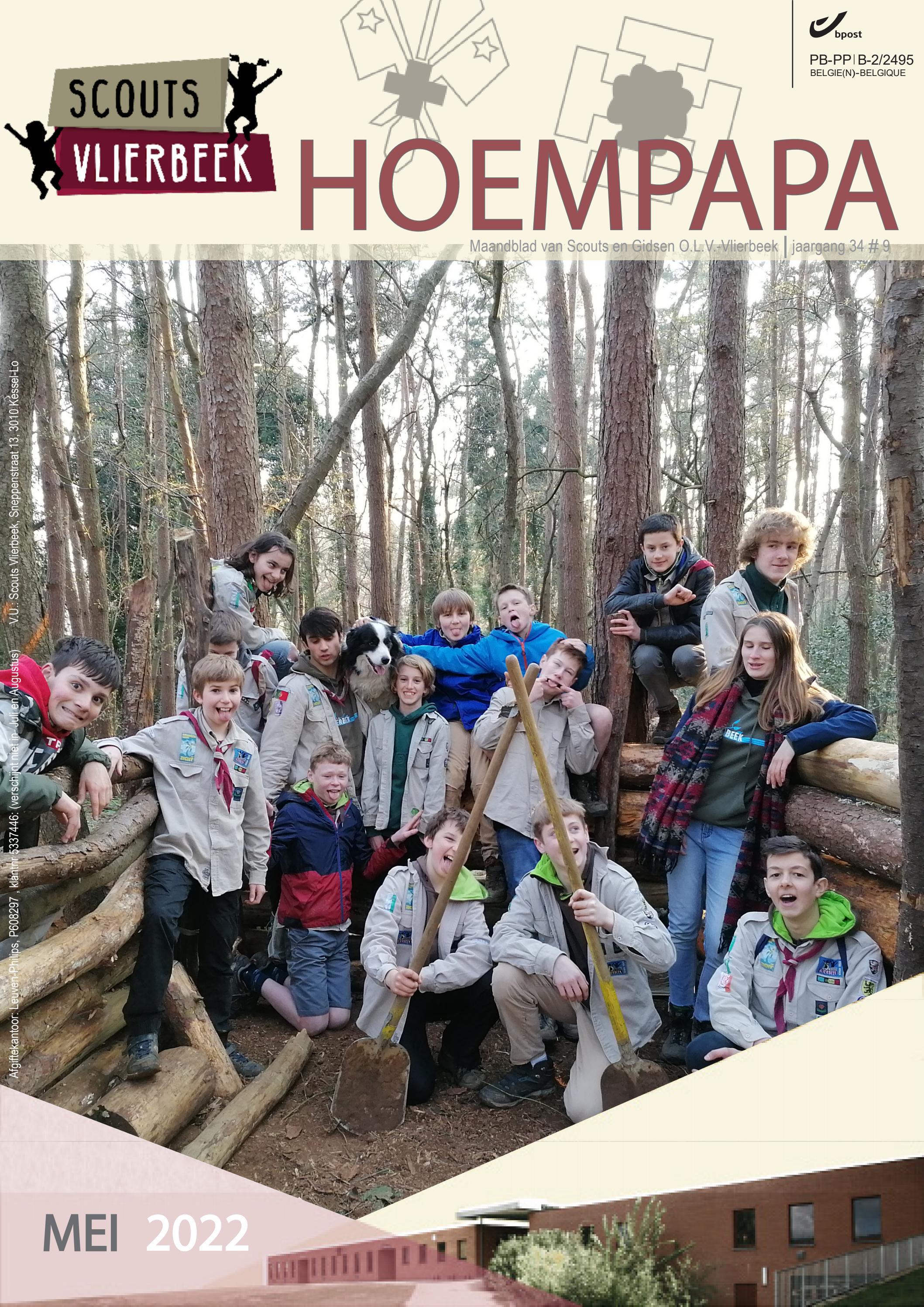 Hoempapa Mei 2022 by Scouts Vlierbeek - Issuu