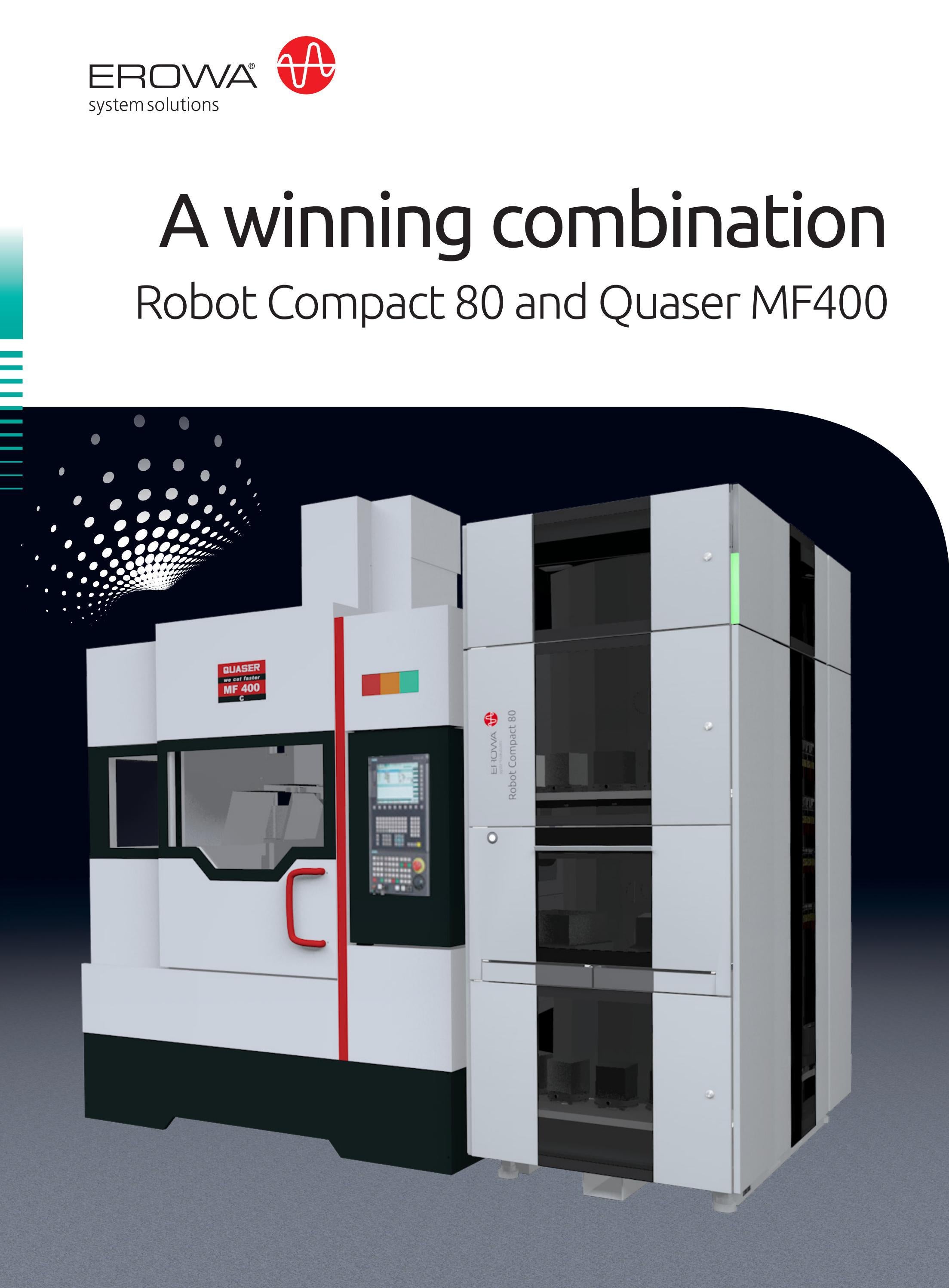 EROWA Robot Compact 80 on Quaser MF400 by EROWA - Issuu