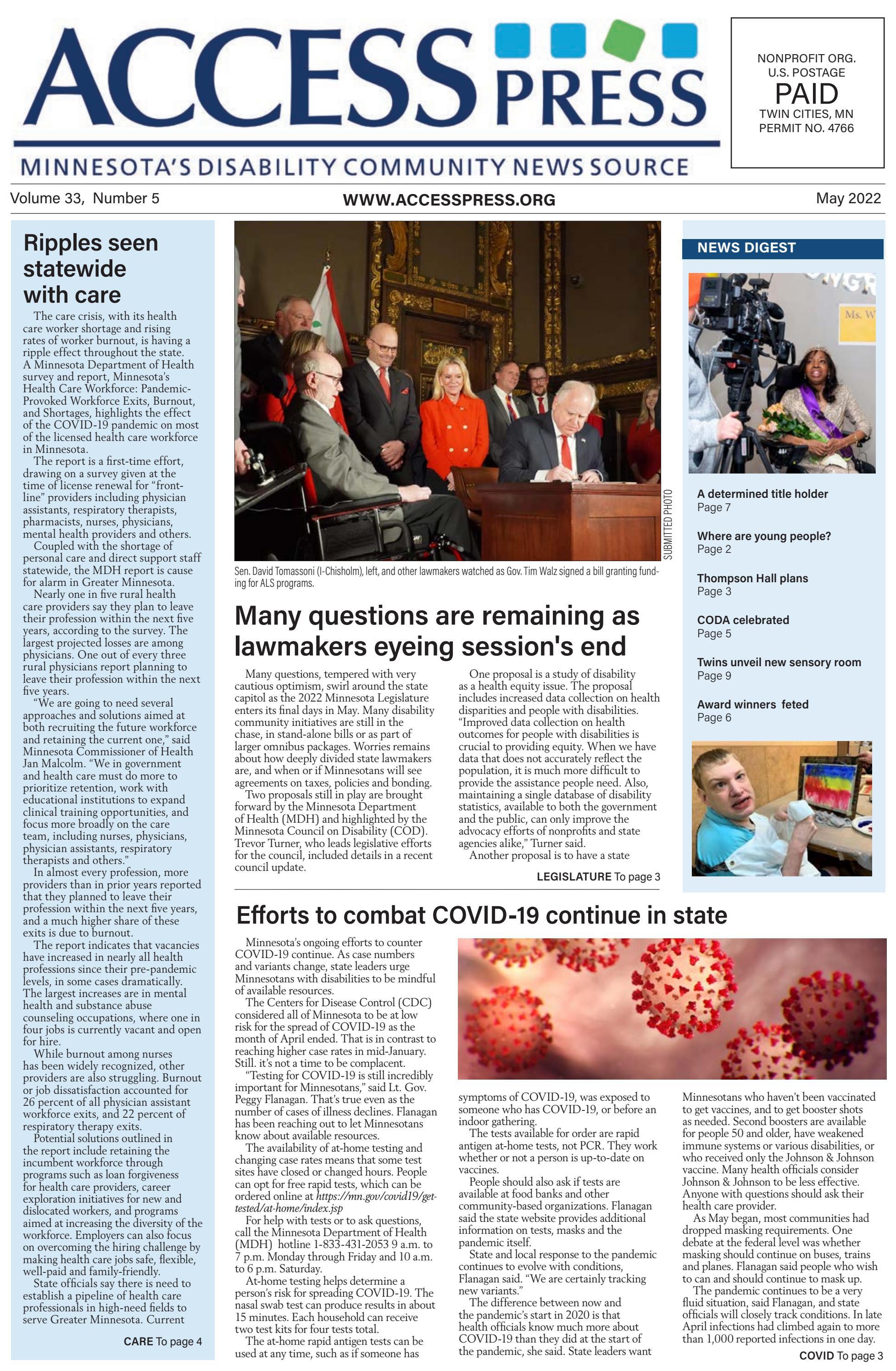 May 2022 Edition - Access Press by Access Press - Issuu