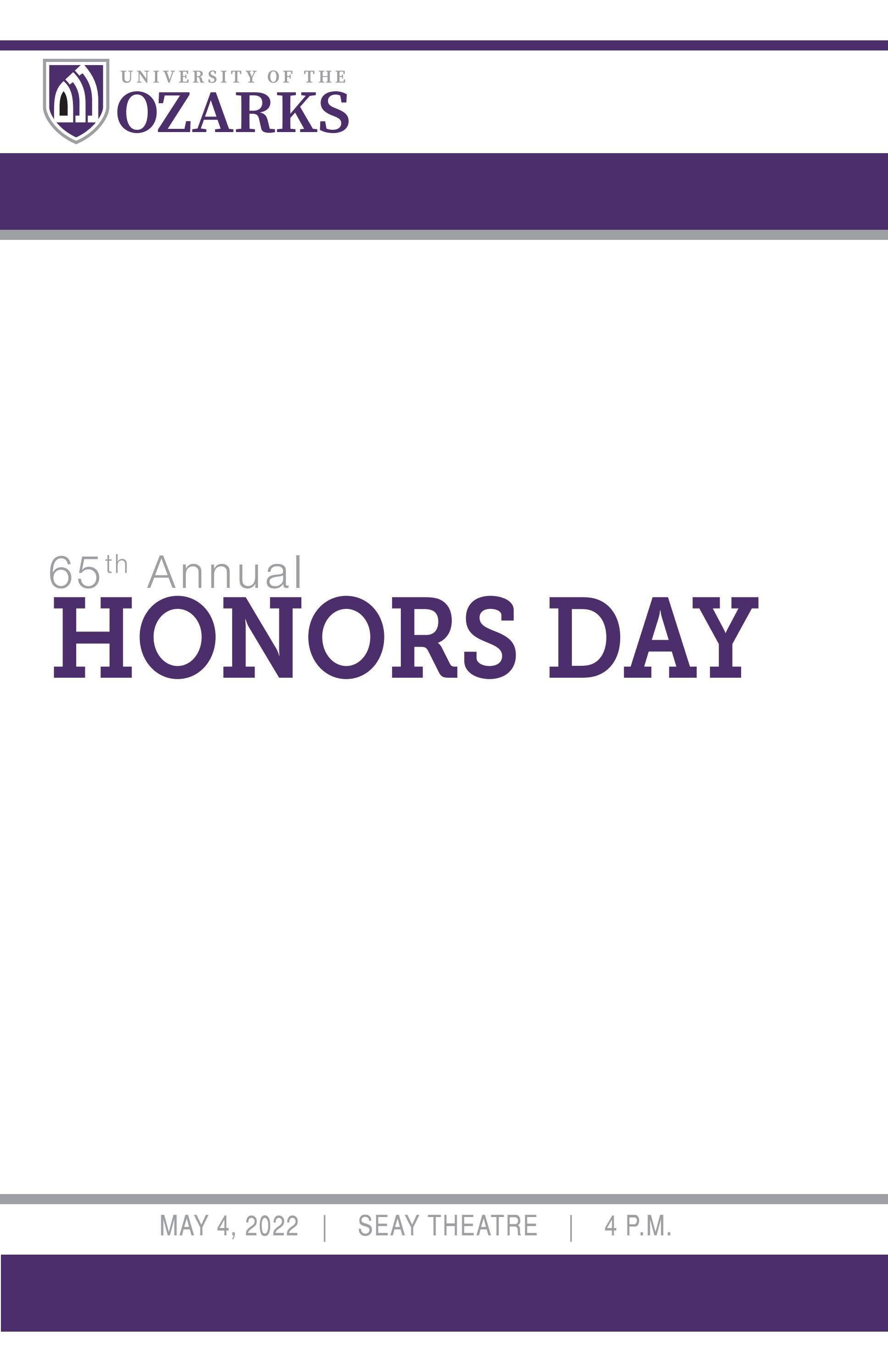 65th Annual Honors Day By University Of The Ozarks Issuu 65th-annual-honors-day-by-university-of-the-ozarks-issuu