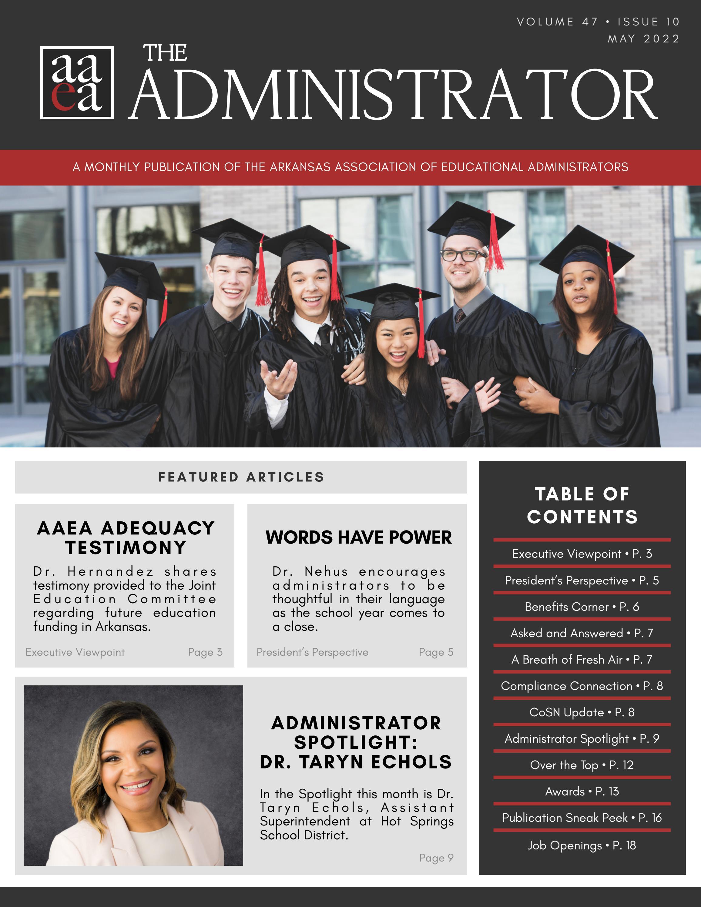 The Administrator Newsletter - May 2022 by theaaea - Issuu