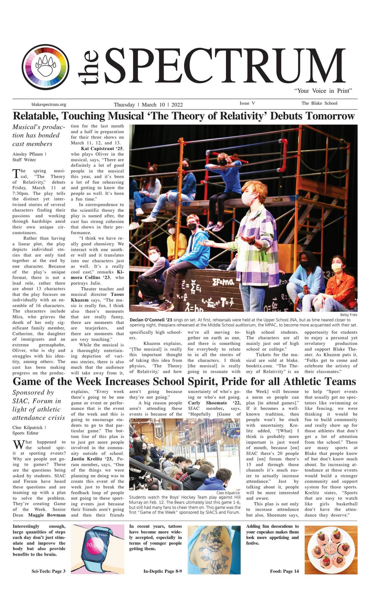 Spectrum Newspaper March 2022 by Spectrum Newspaper - Issuu