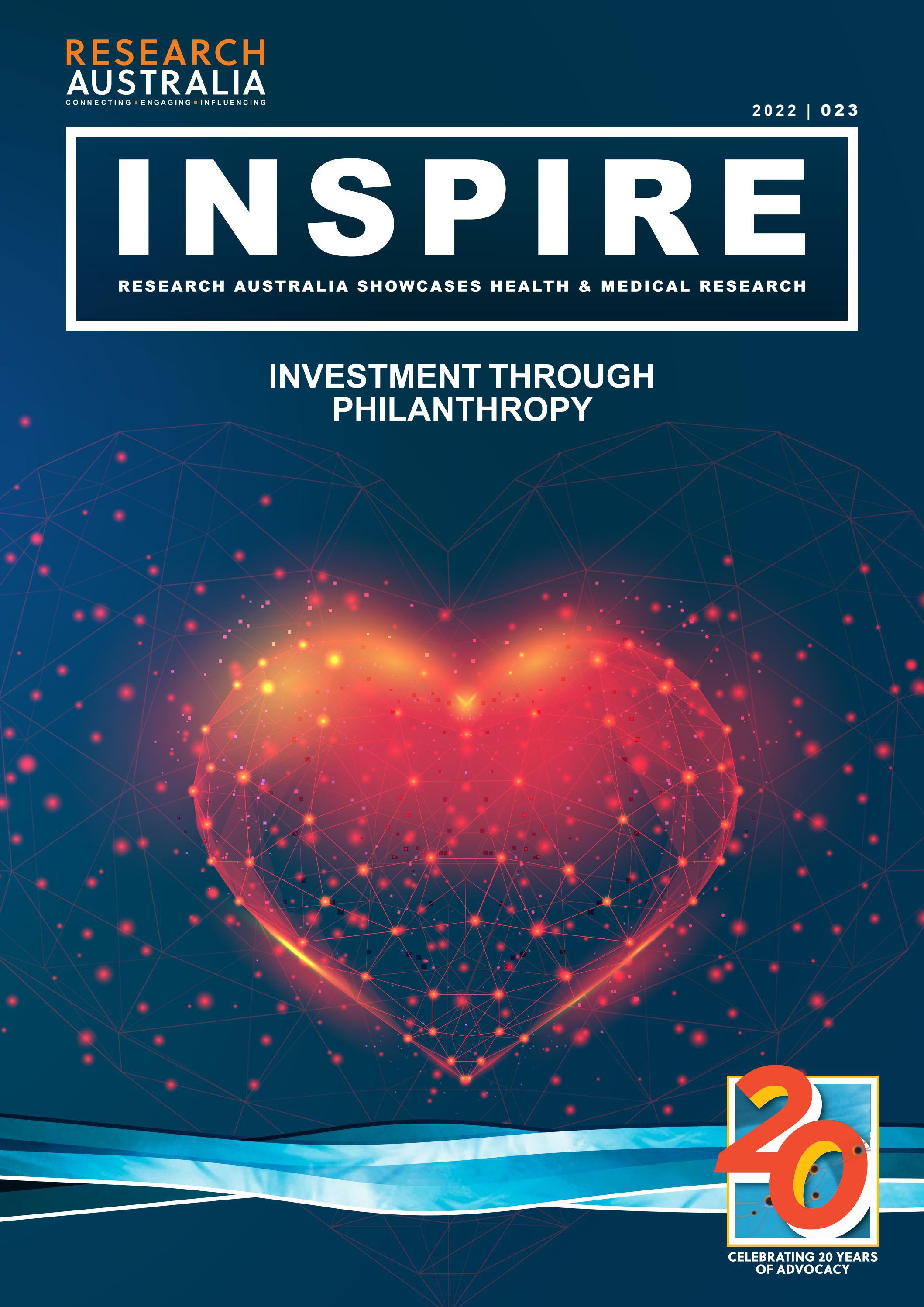 INSPIRE Magazine Issue 23 by Research Australia - Issuu