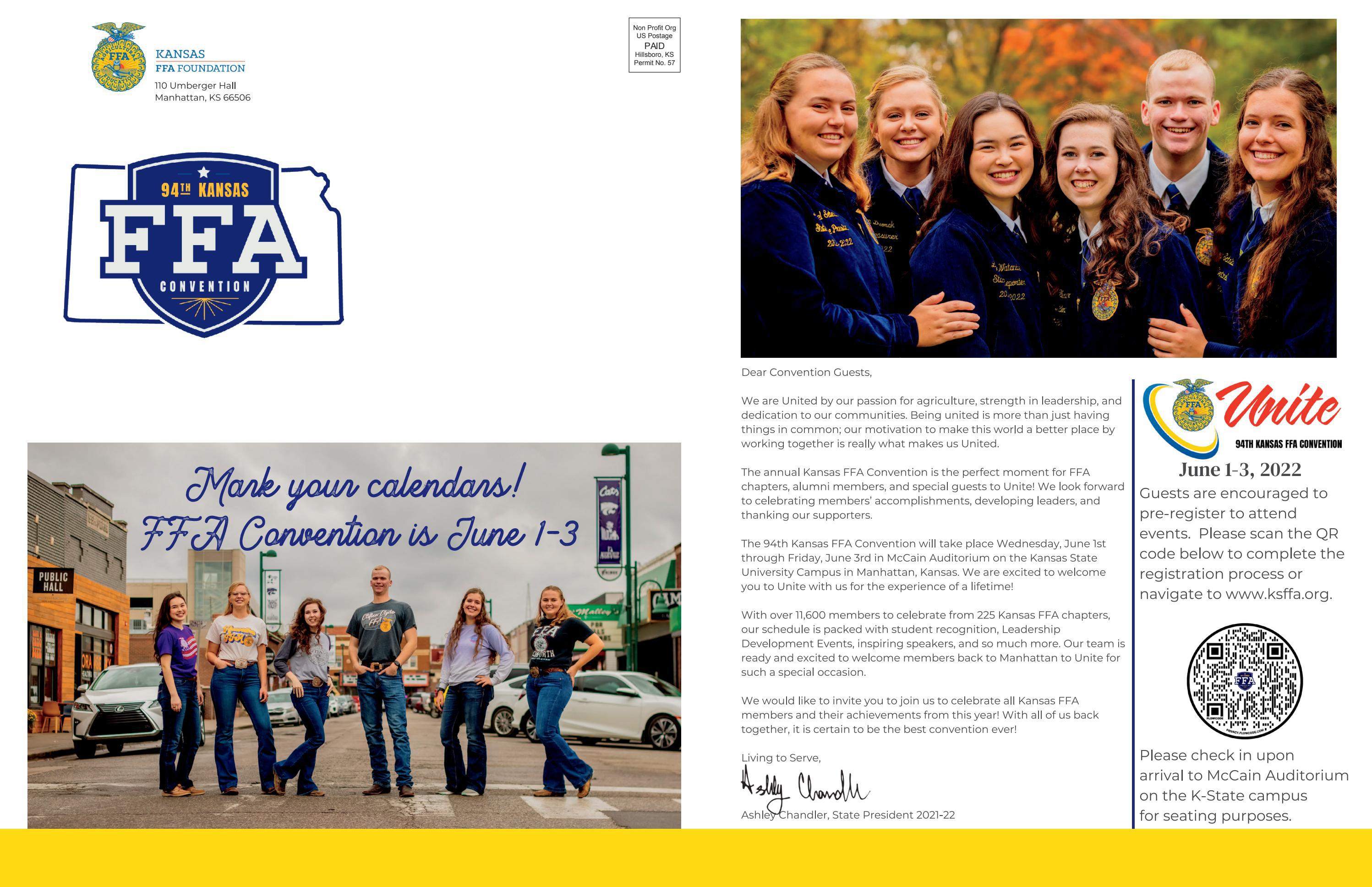 2022 Convention Highlight Schedule by Kansas FFA Foundation - Issuu