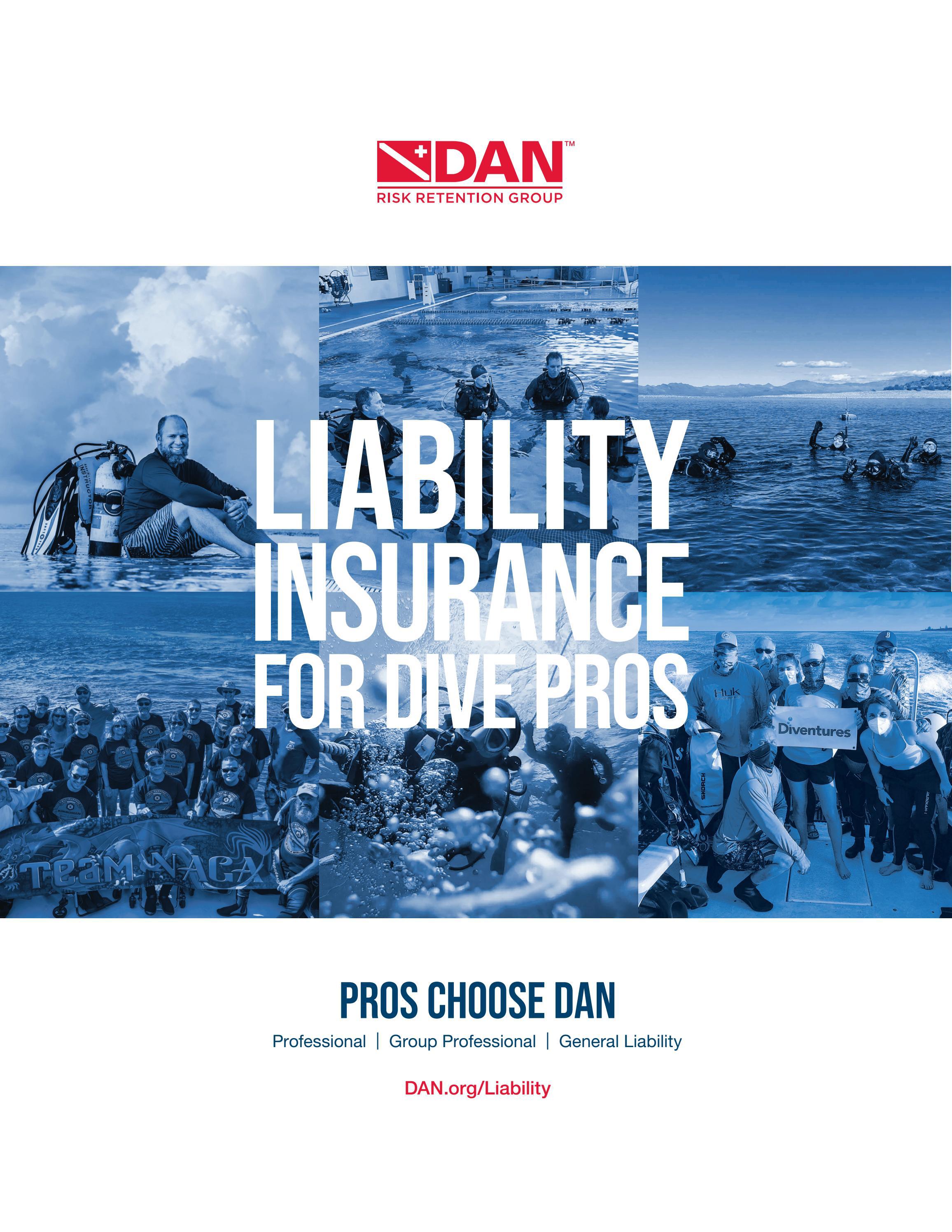 DAN Liability Insurance for Dive Pros by Divers-Alert-Network - Issuu