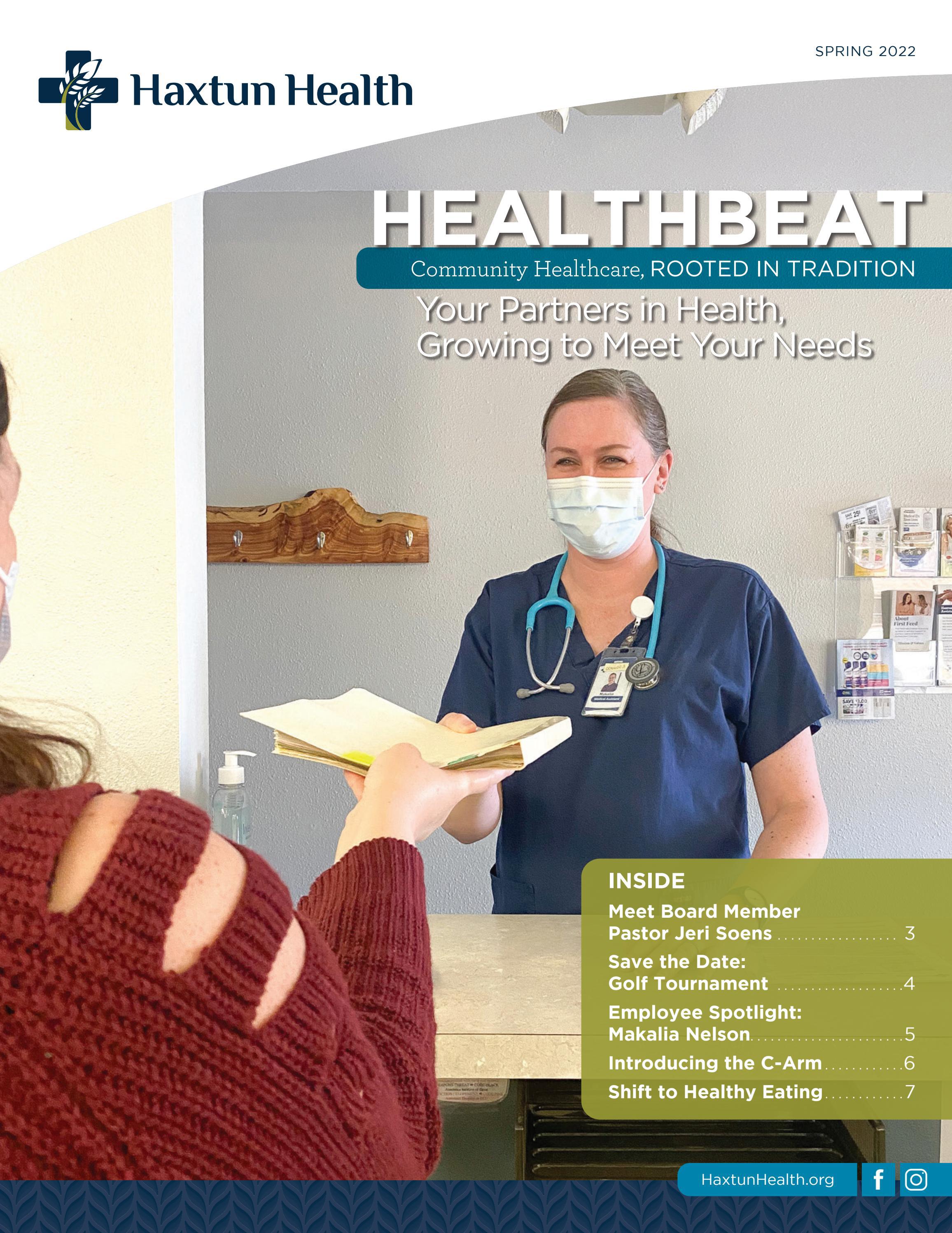 Healthbeat Spring 2022 by Haxtun Health - Issuu