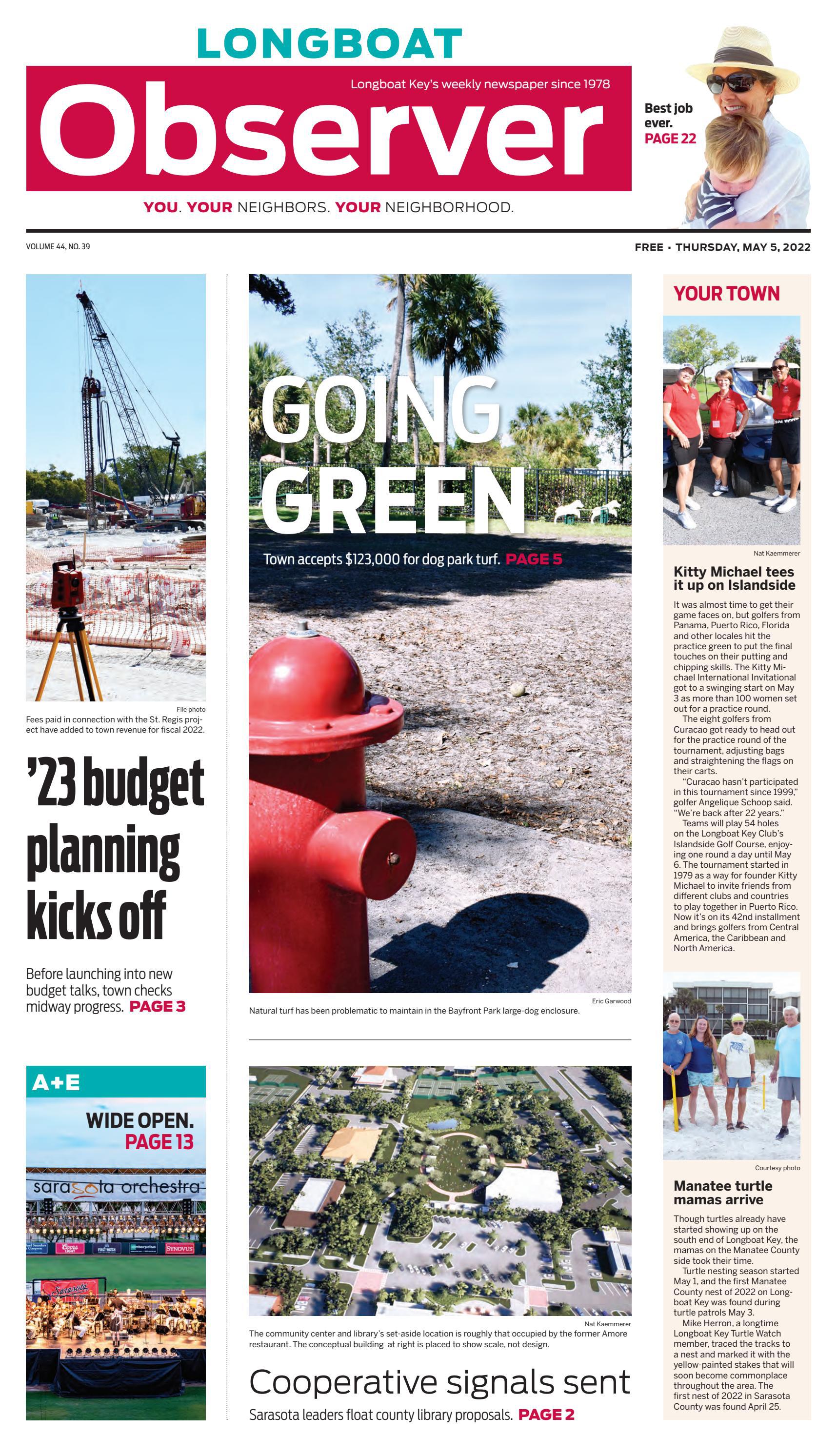 Longboat Observer 5.5.22 by The Observer Group Inc. - Issuu