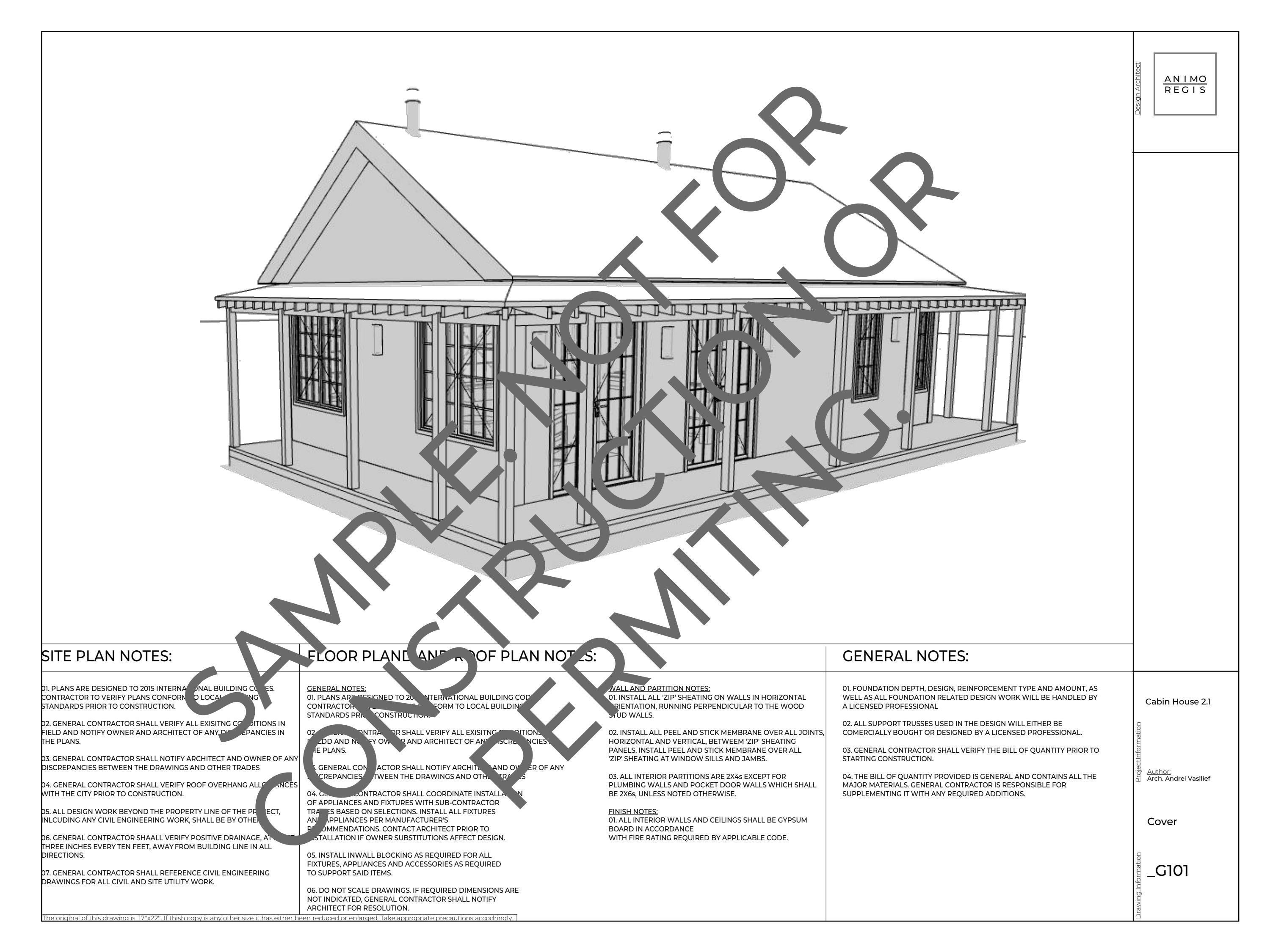 PROJECT CATALOGUE | Cabin House 2.1 | Sample CD set by Andrei Vasilief ...