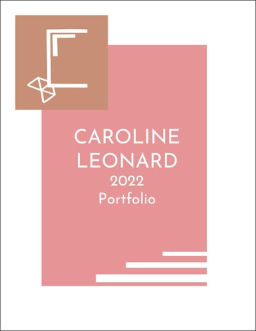Caroline Leonard 2022 Design Portfolio by halliep13 - Issuu