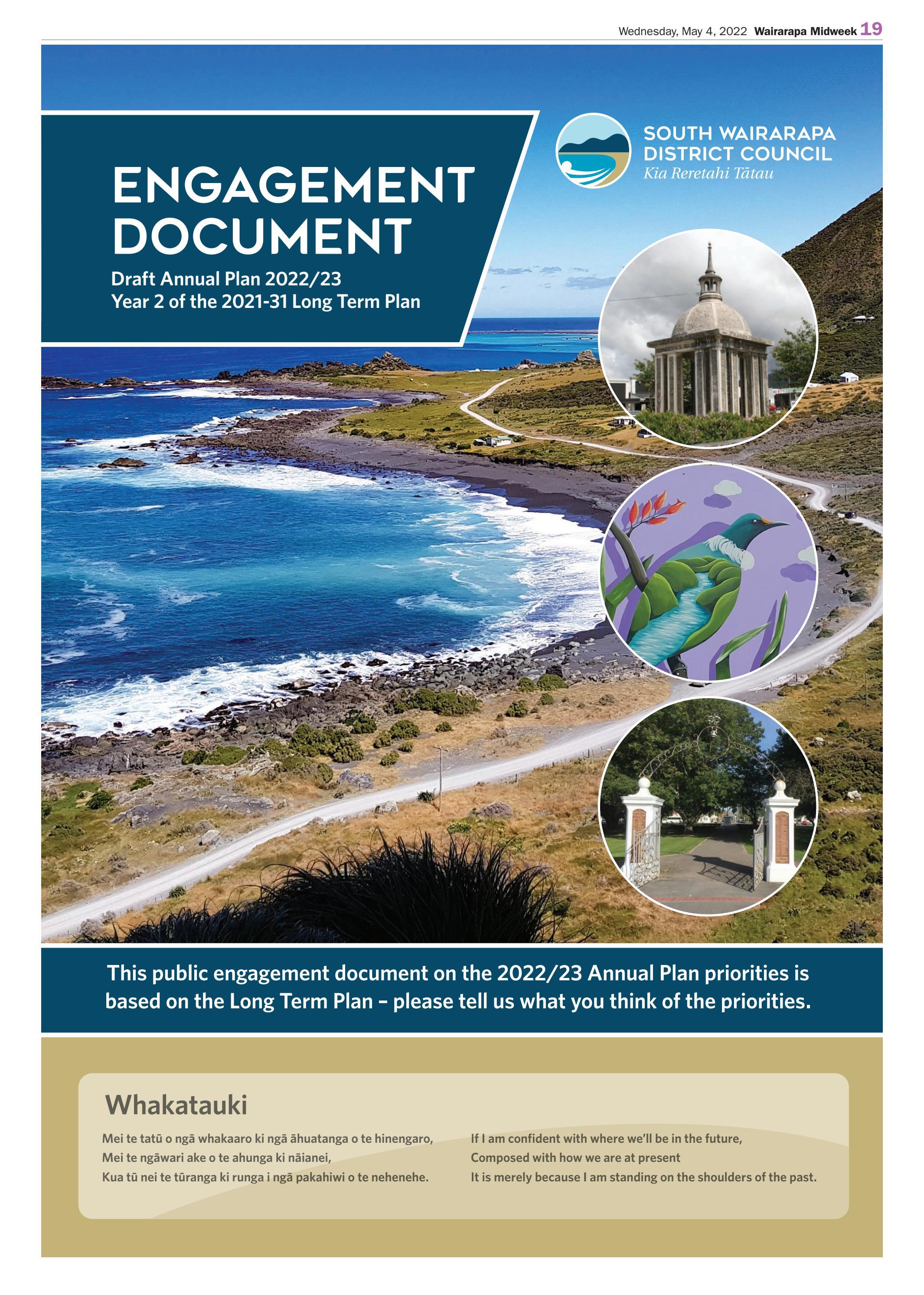 SWDC Engagement Plan by Wairarapa Times-Age - Issuu