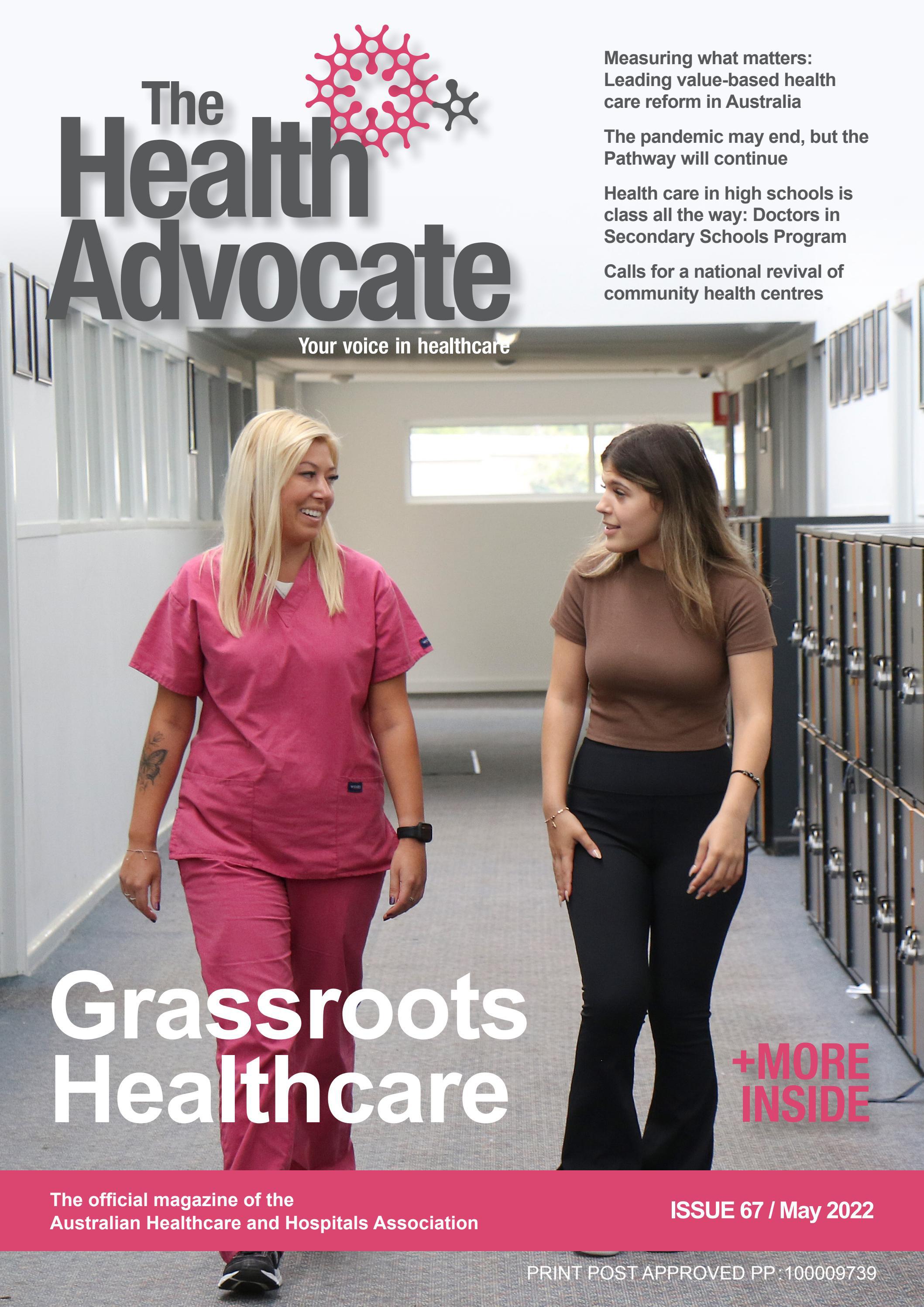 The Health Advocate - May 2022 by Australian Healthcare and Hospitals ...