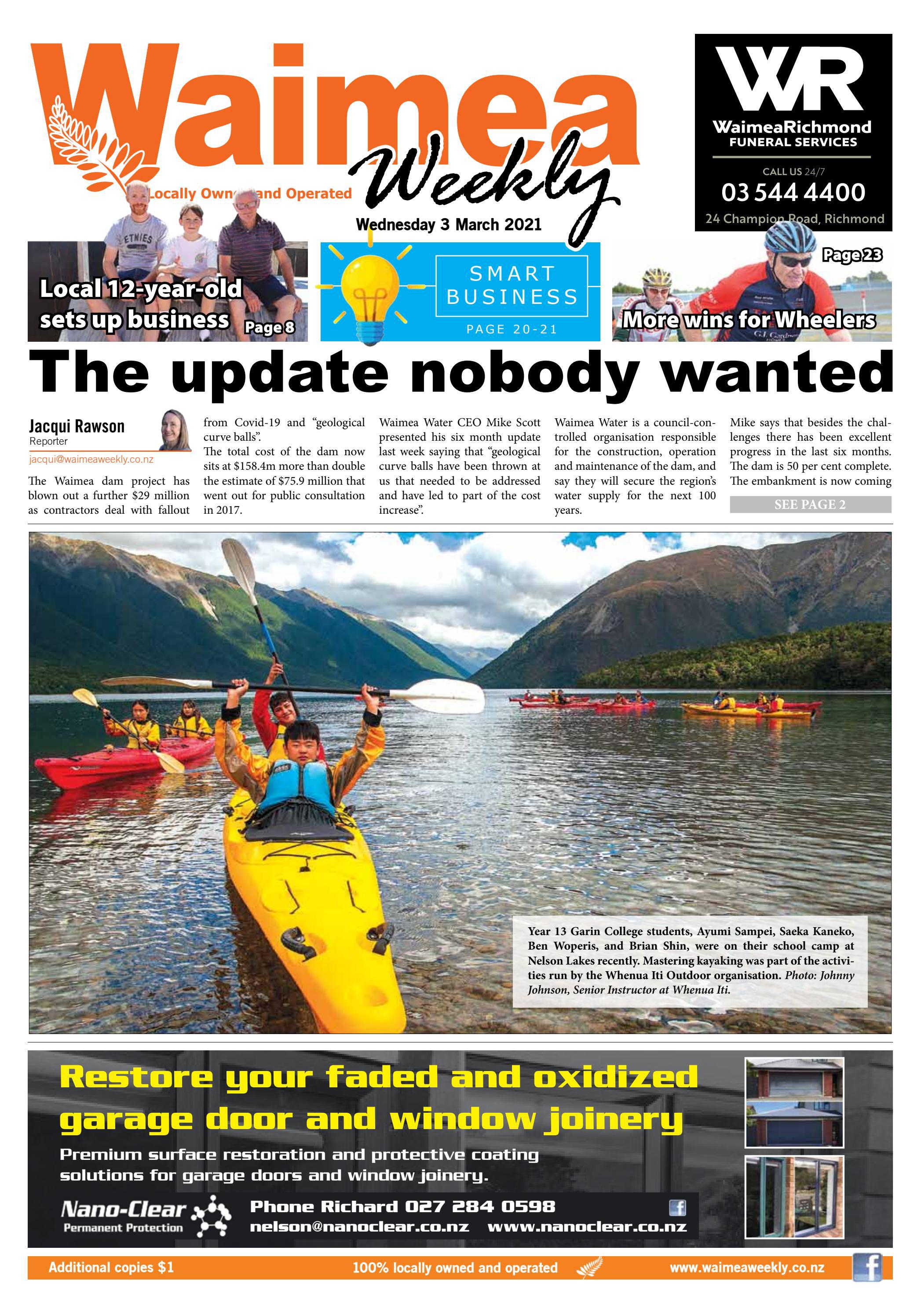 Waimea Weekly 3 March 2021 by Top South Media - Issuu