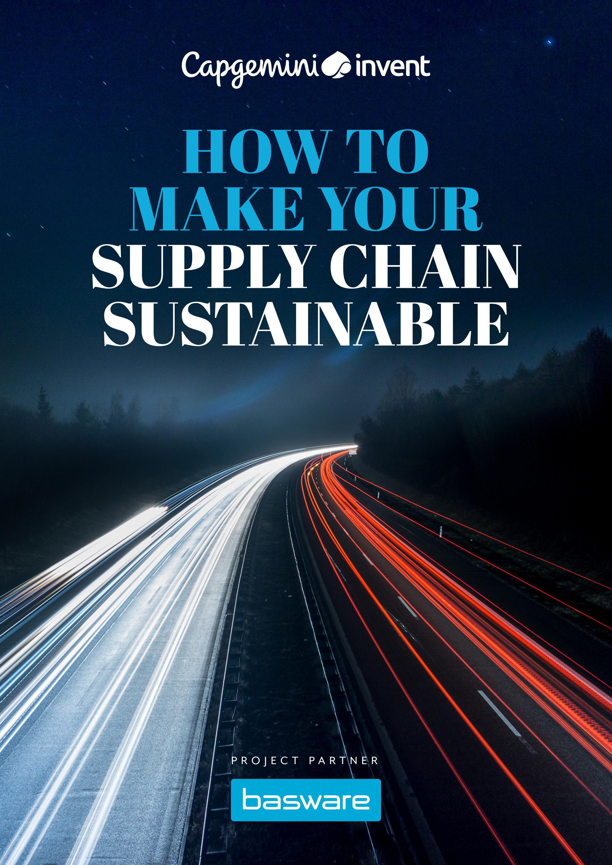 Capgemini Invent - How to Make Your Supply Chain Sustainable by iThink ...