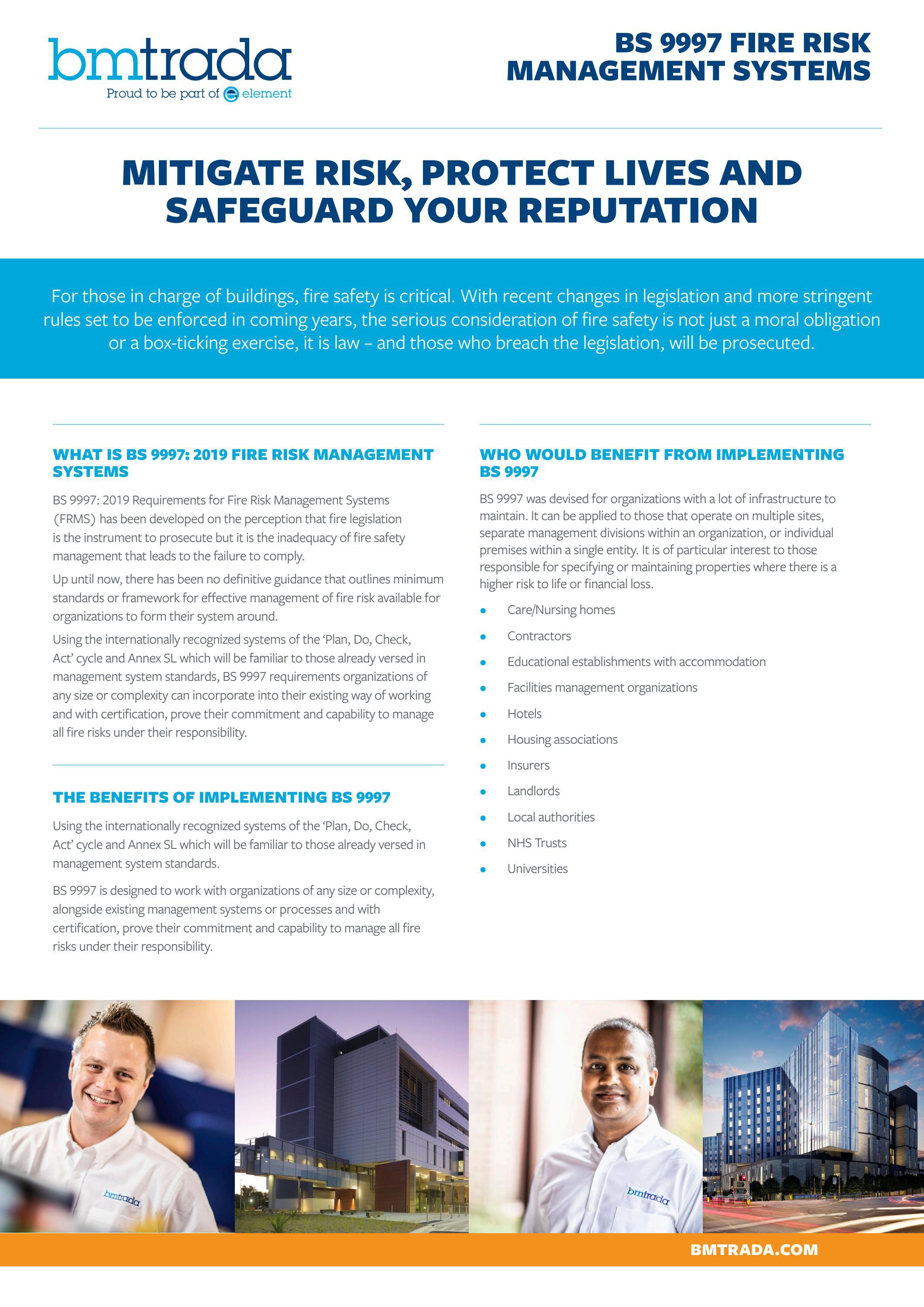 BS 9997 - Fire Risk Management Systems by warringtonfire - Issuu