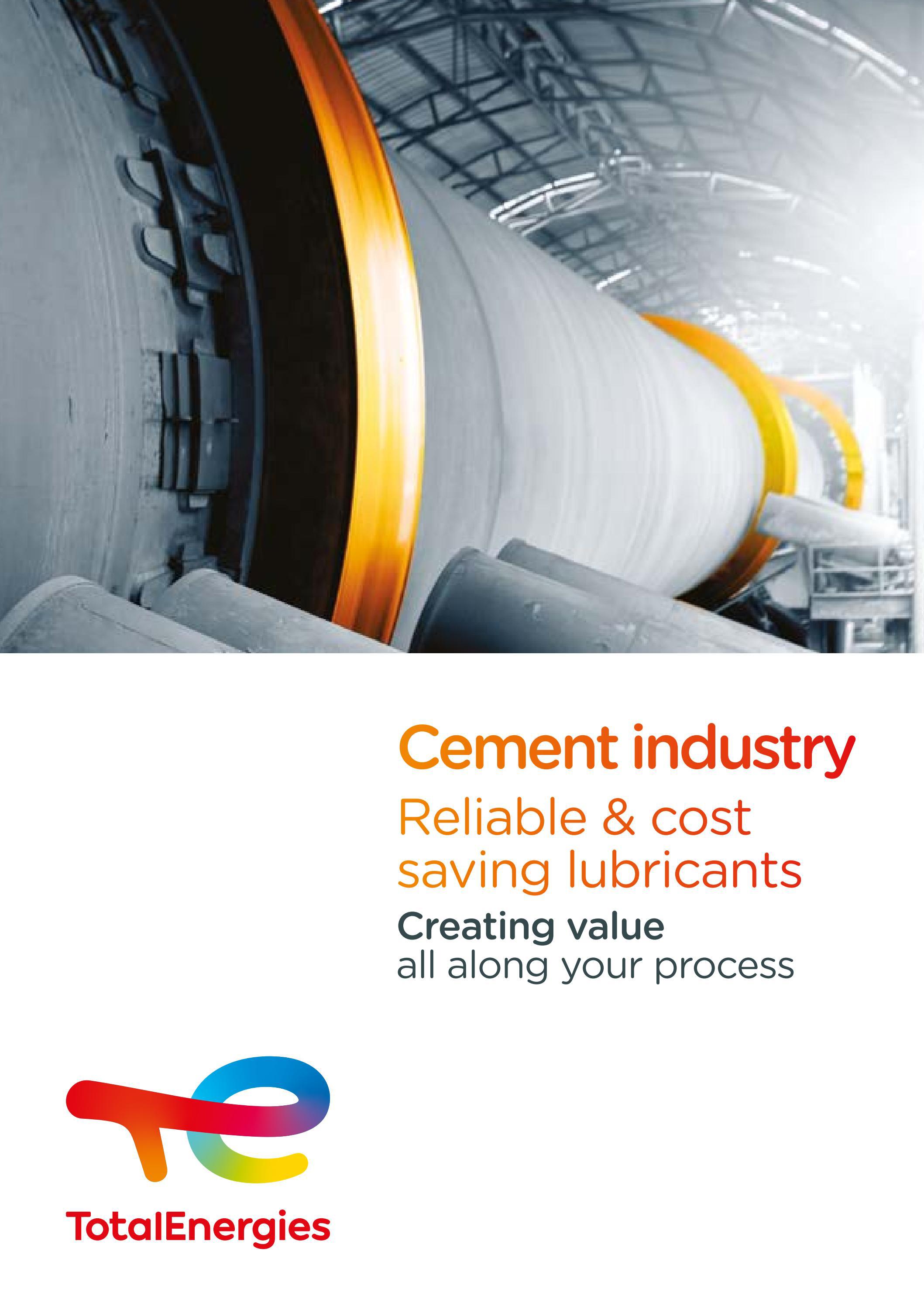 Cement industry: Reliable & cost saving lubricants by TotalEnergies - Issuu
