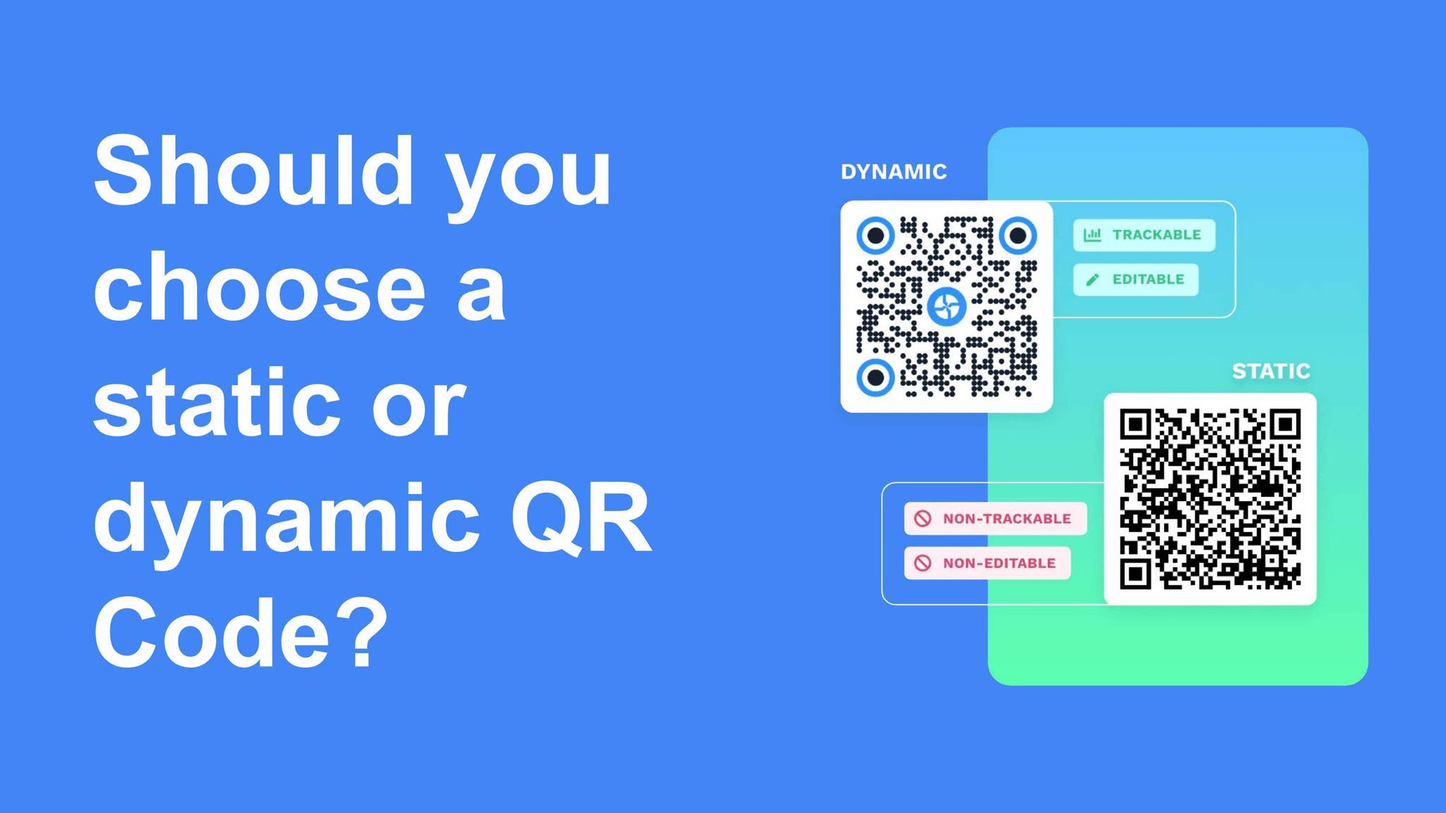 Should you choose a static or dynamic QR Code? by uniqode - Issuu