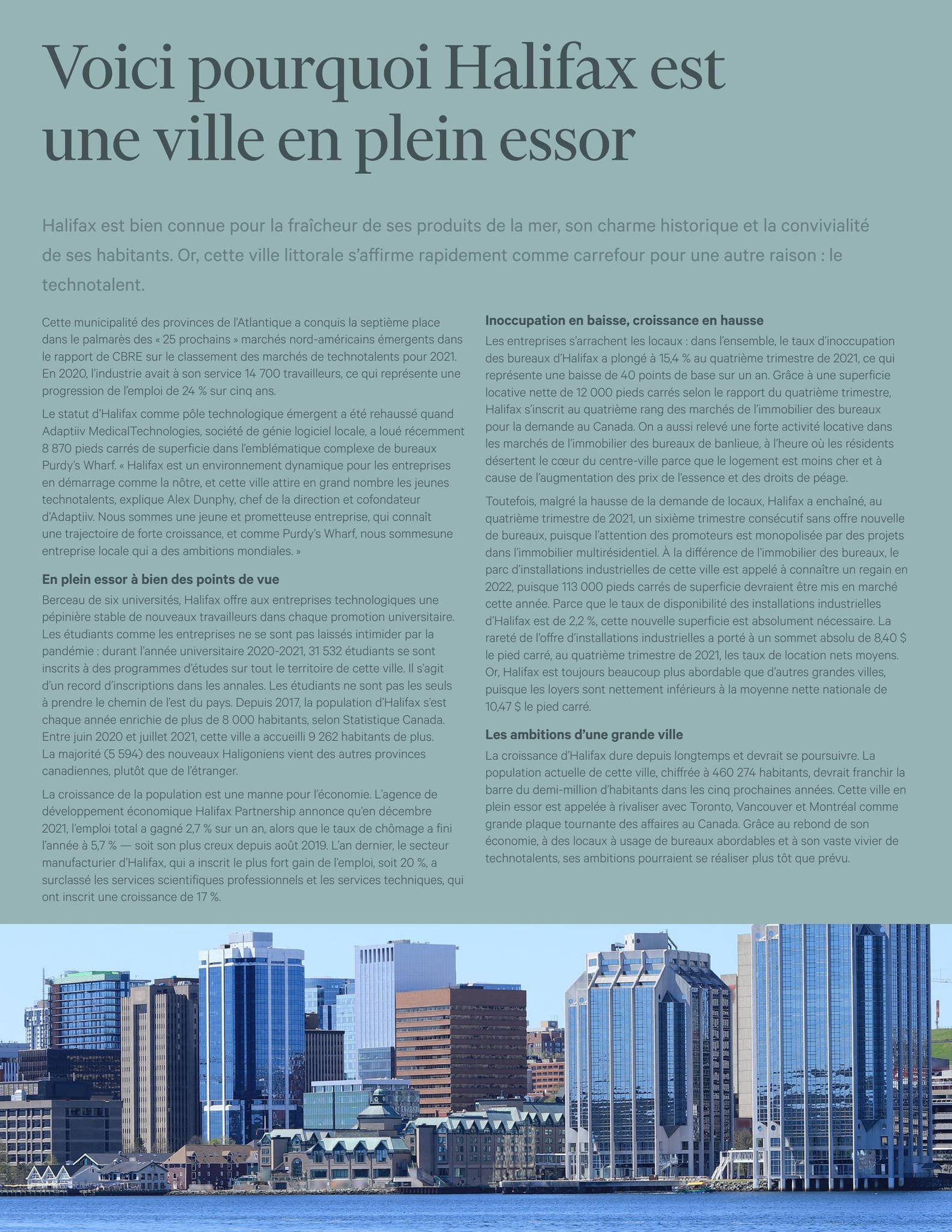 CBRE Magazine Avantage - Printemps 2022 by cbrecanada - Issuu