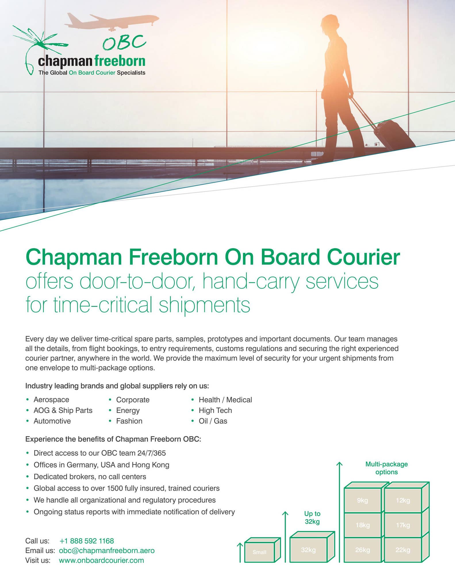 Chapman Freeborn OBC - Hand carry services by Chapman Freeborn - Issuu