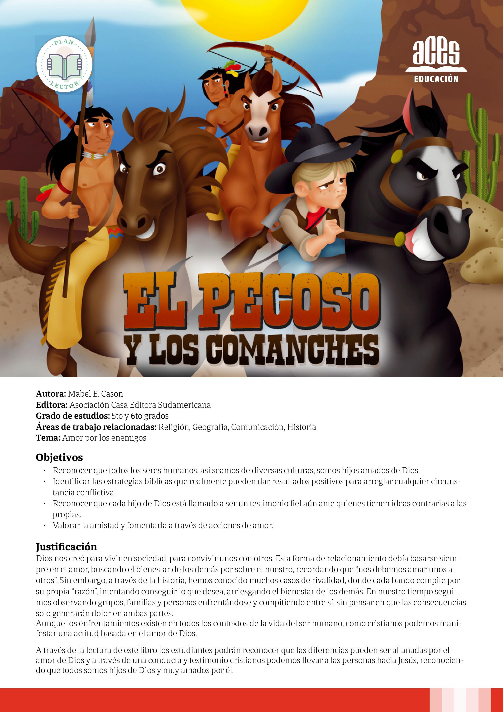 Proyecto de lectura - El pecoso y los comanches by Editorial ACES - Issuu
