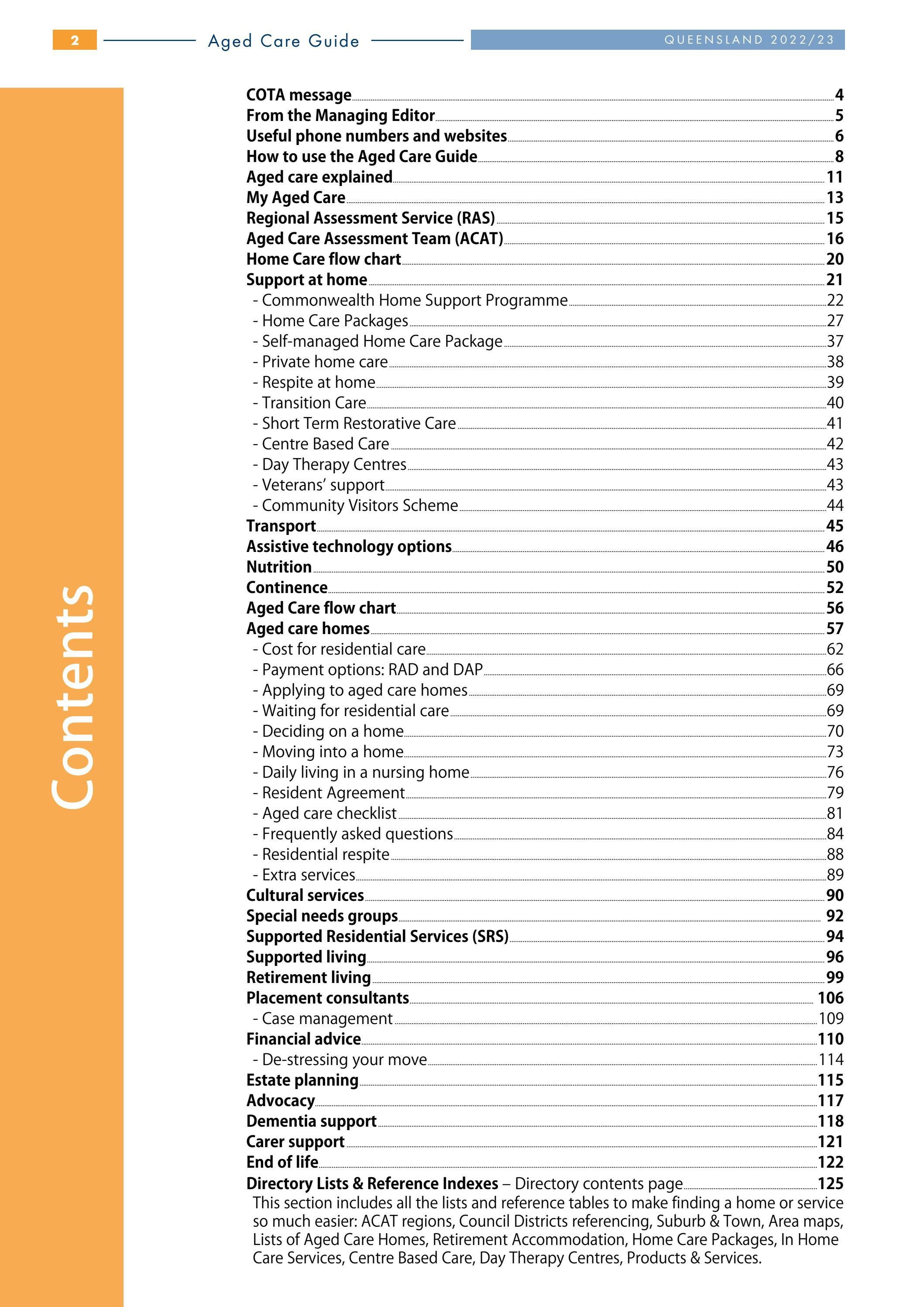 Aged Care Guide Queensland 2022/23 by DPS Publishing - Issuu