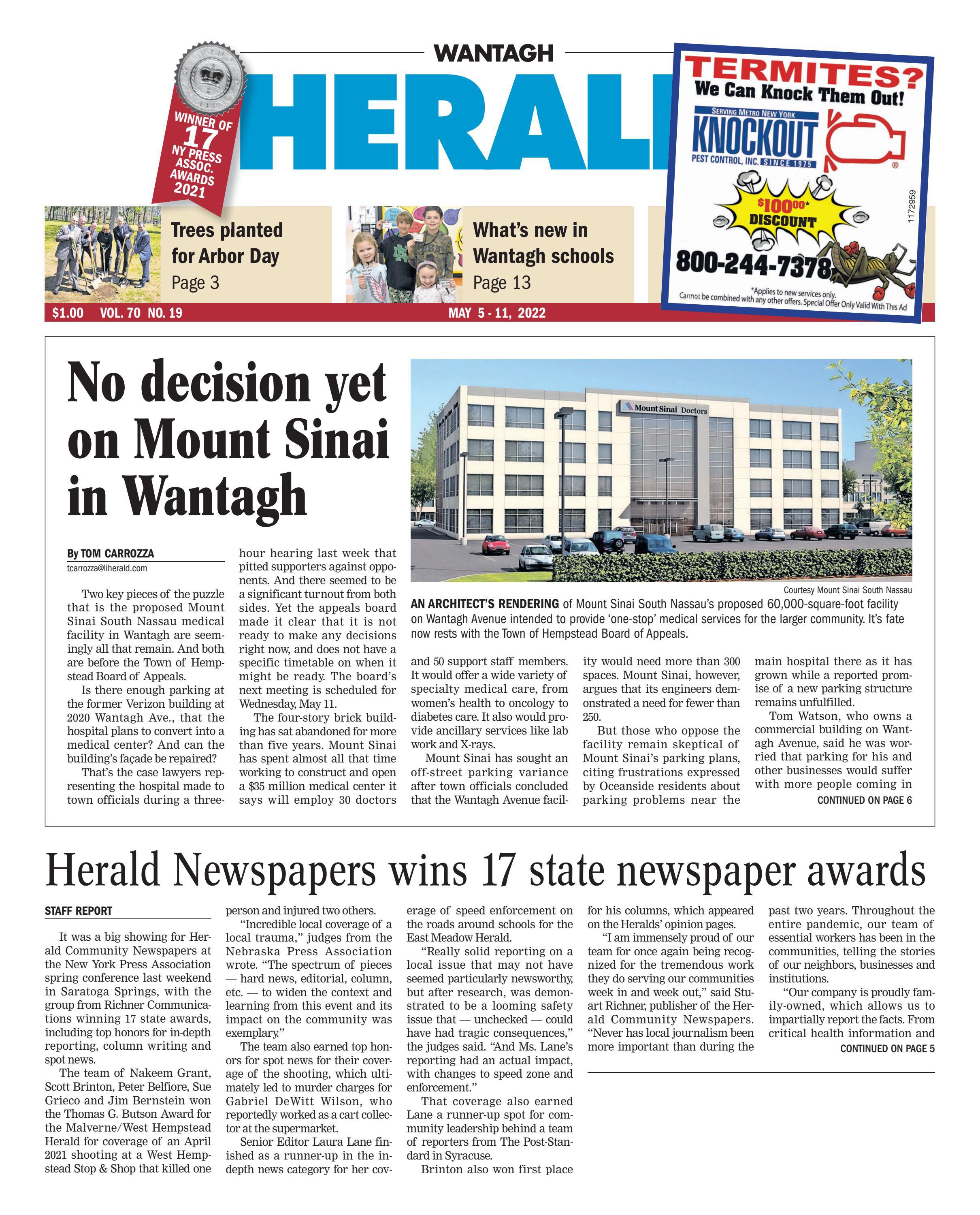 Wantagh Herald 05-05-2022 by Richner Communications, Inc - Issuu