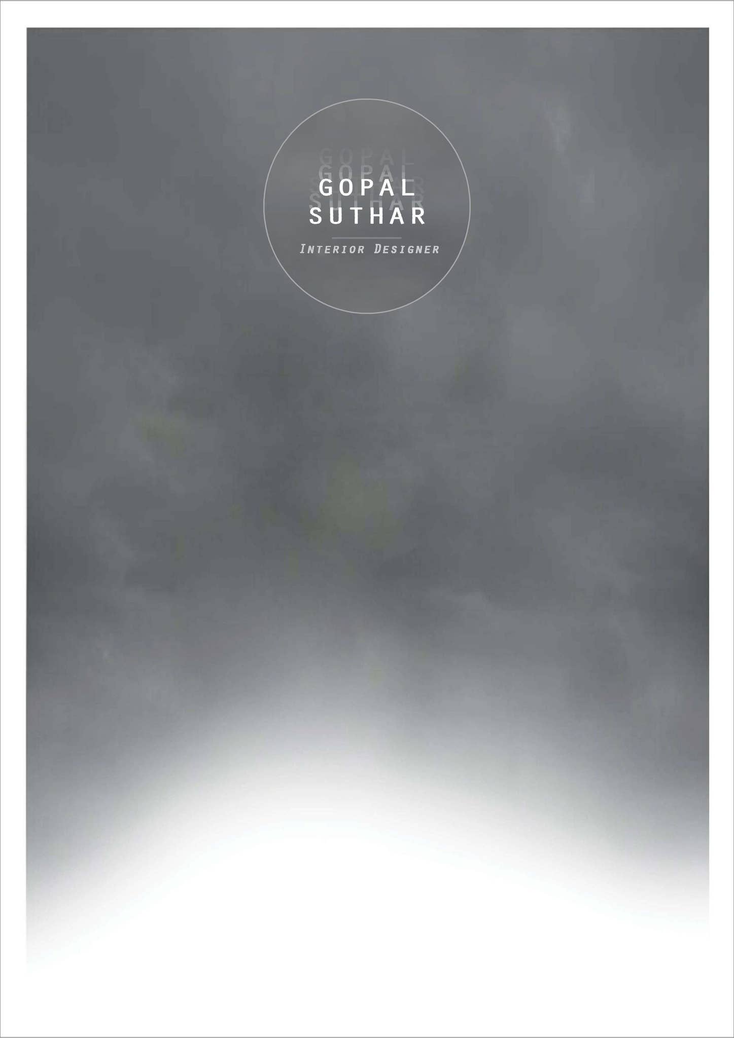 Gopal Suthar Interior Portfolio by Gopal Suthar - Issuu