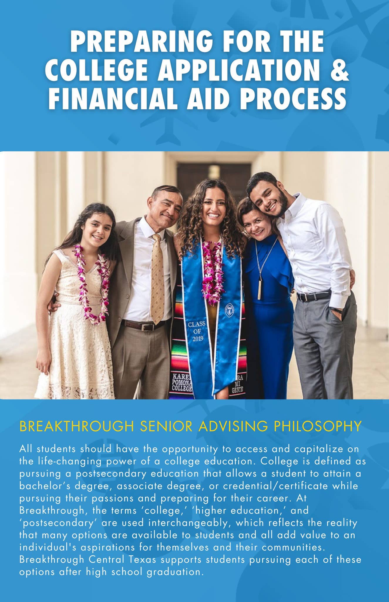 Preparing for the College Application & Financial Aid Process by ...