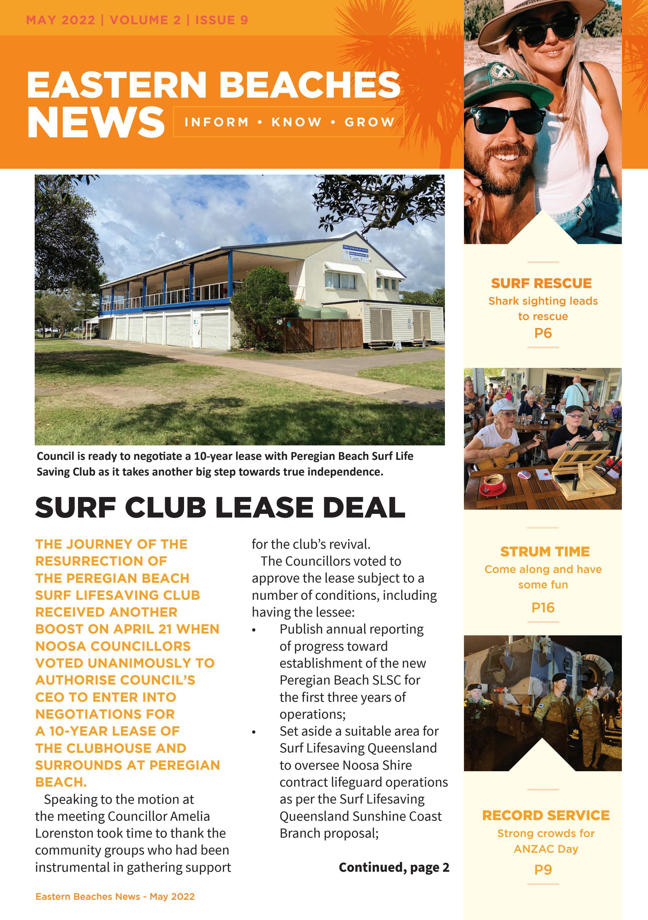 Eastern Beaches News May 2022 by Your Community Media Pty Ltd - Issuu
