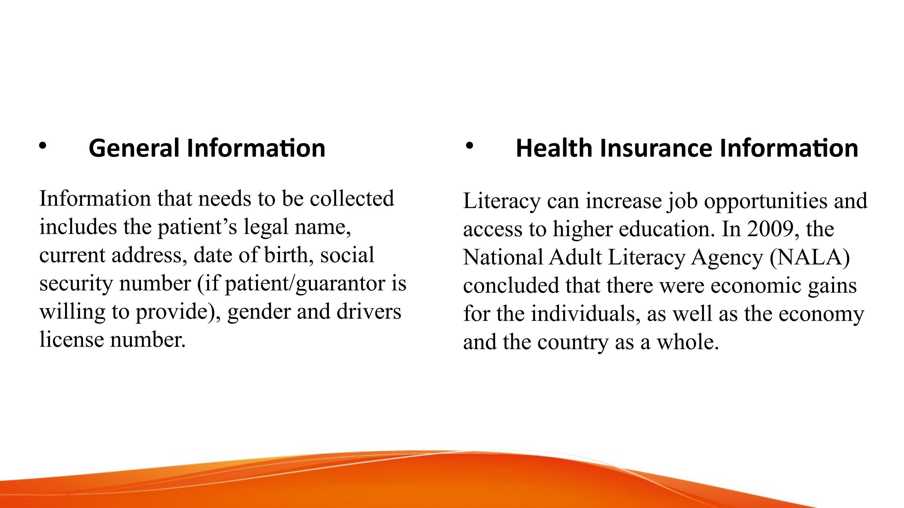 Importance Of Collecting Accurate And Complete Information for urgent ...