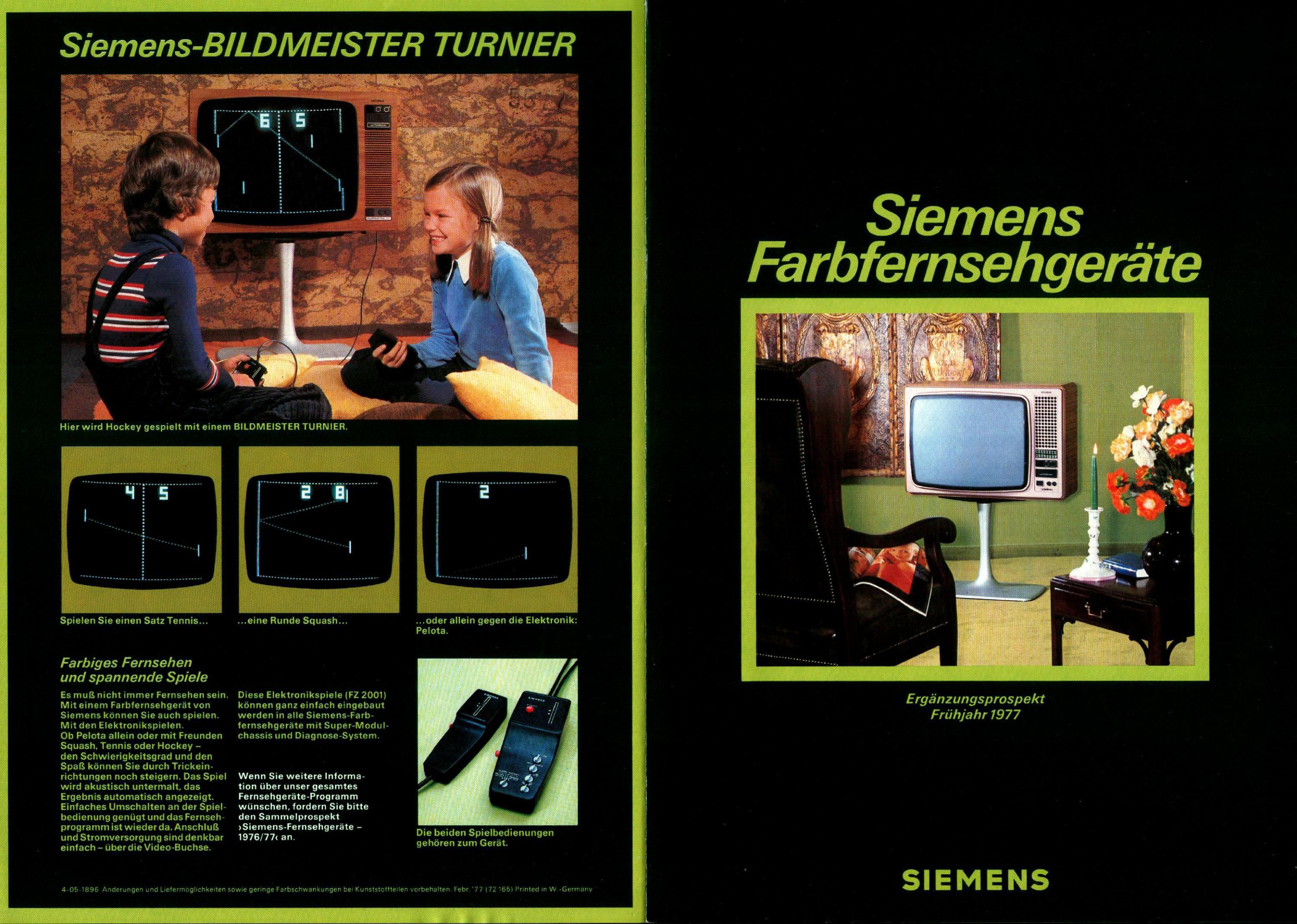 Siemens Fernsehger te Fr hjahr 1977 by Alex Chernyak - Issuu