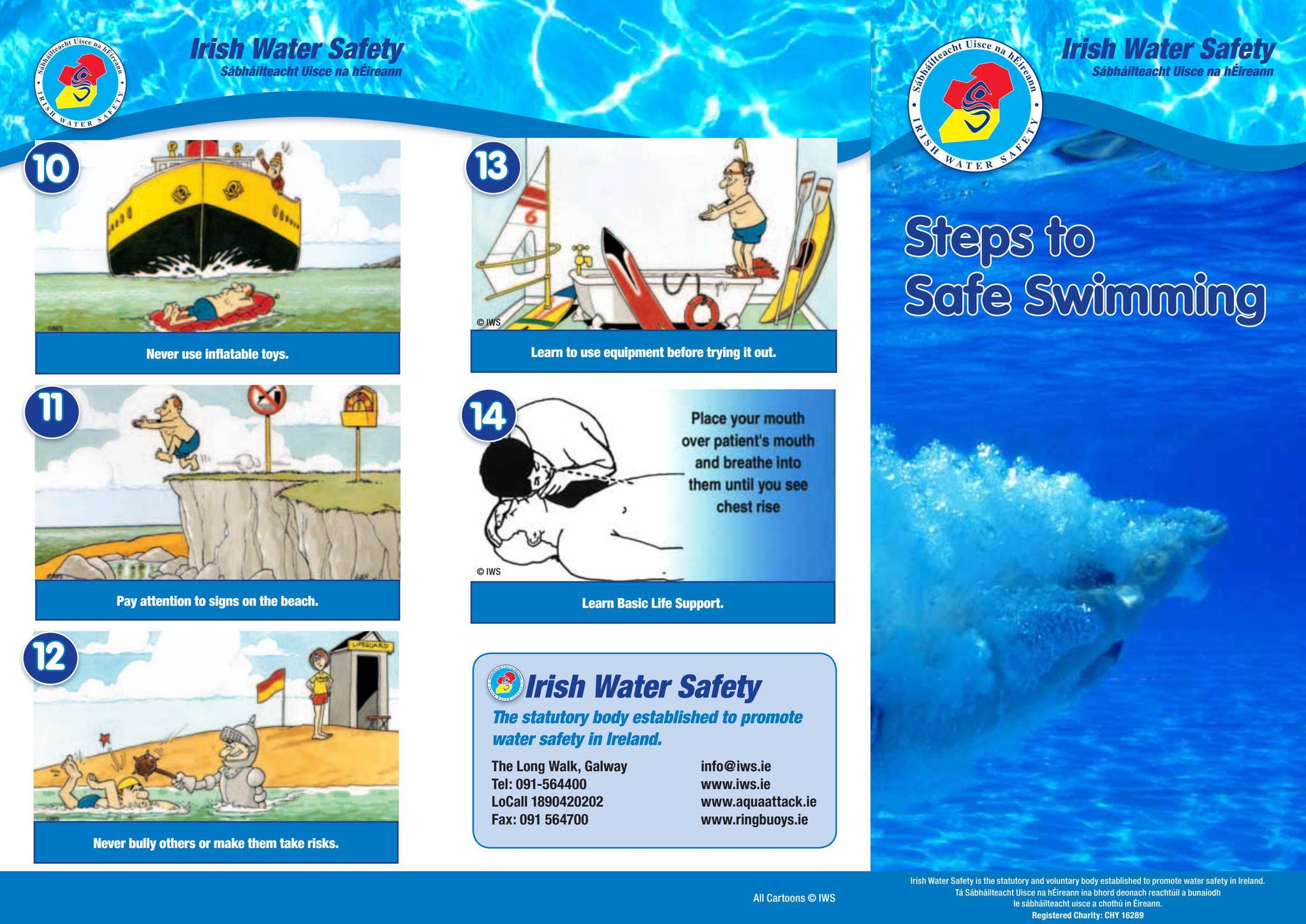 Steps to Safe Swimming Booklet by Scouting Ireland - Issuu