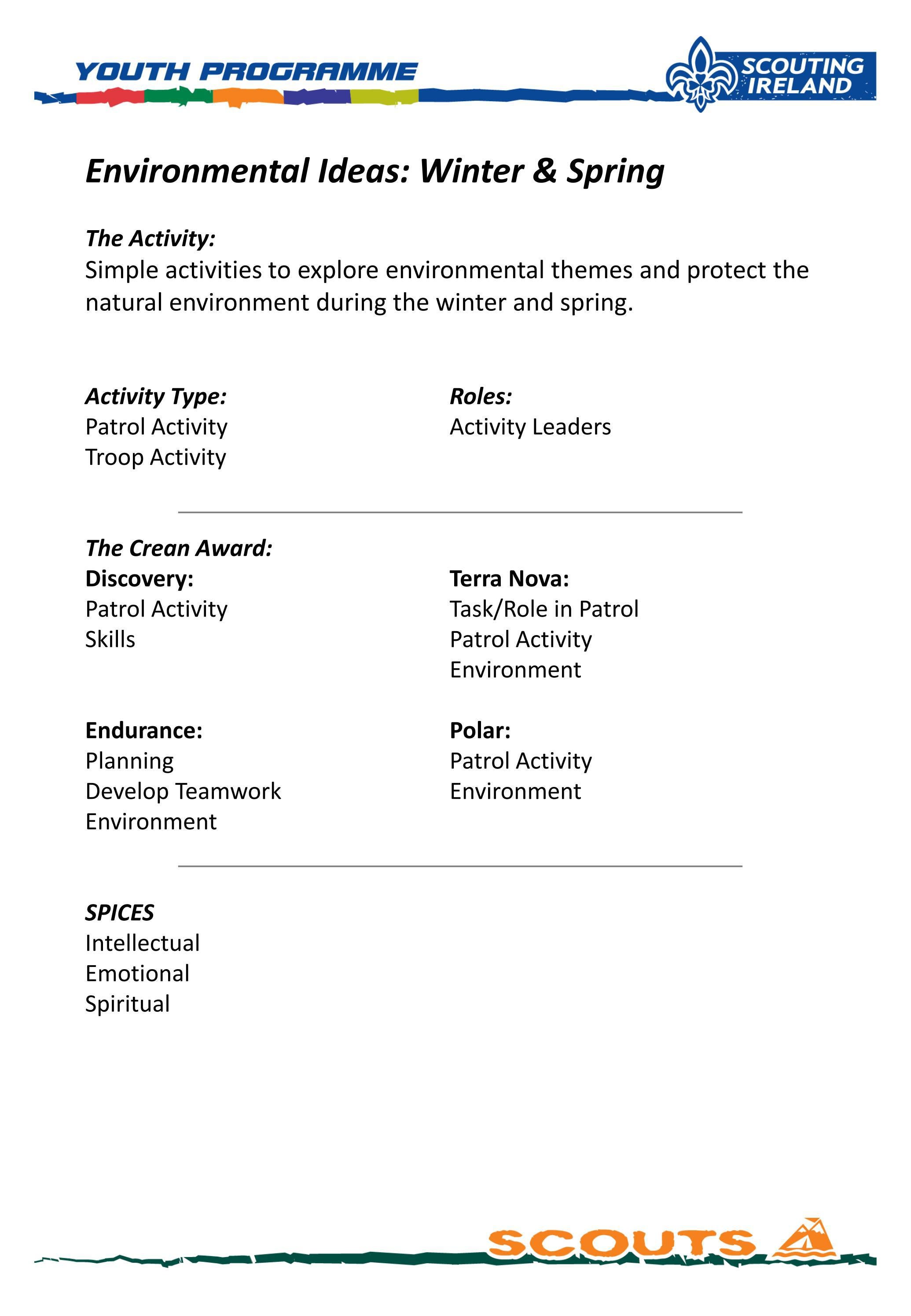 Environmental Ideas Winter And Spring By Scouting Ireland Issuu environmental-ideas-winter-and-spring-by-scouting-ireland-issuu