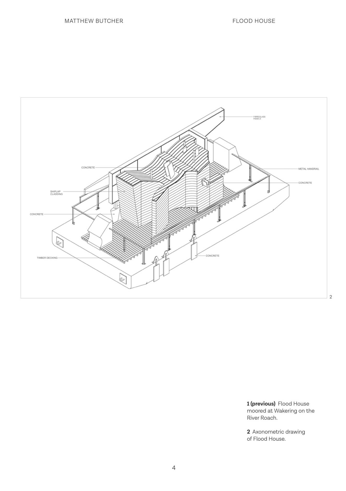 Flood House by Matthew Butcher by The Bartlett School of Architecture ...