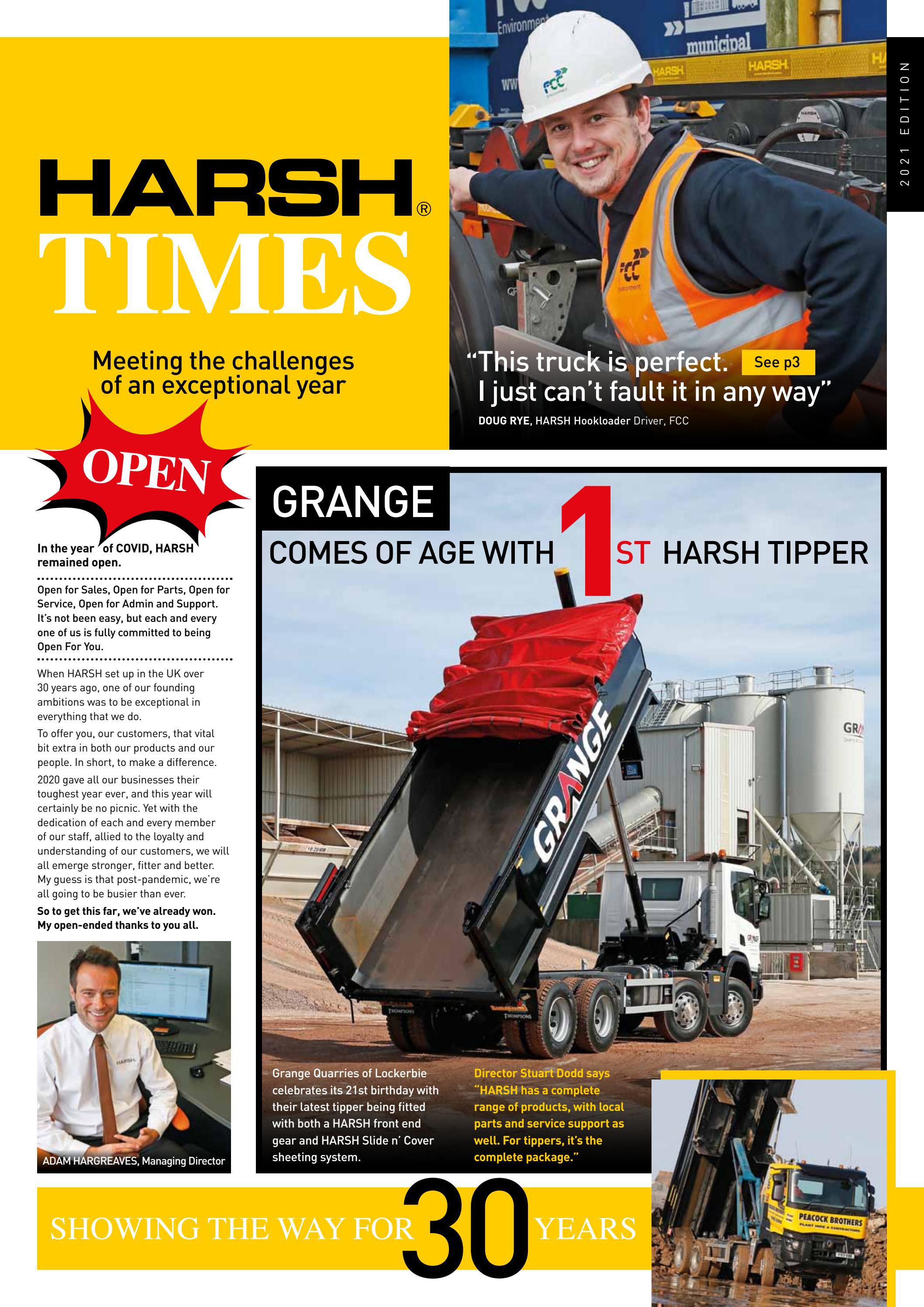 Harsh Times 2021 by HARSH LTD - Issuu