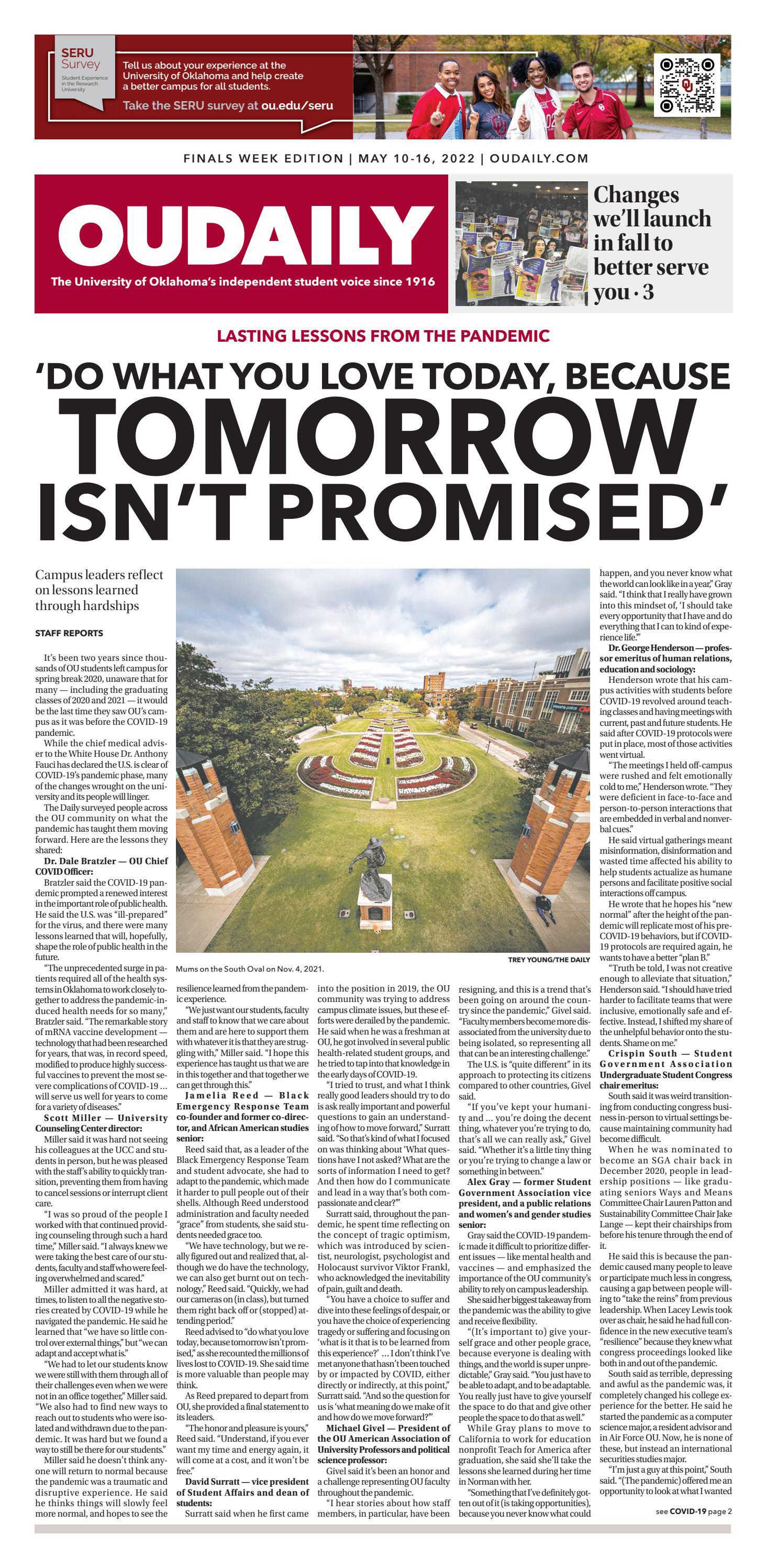 May 10-16, 2022 by OU Daily - Issuu