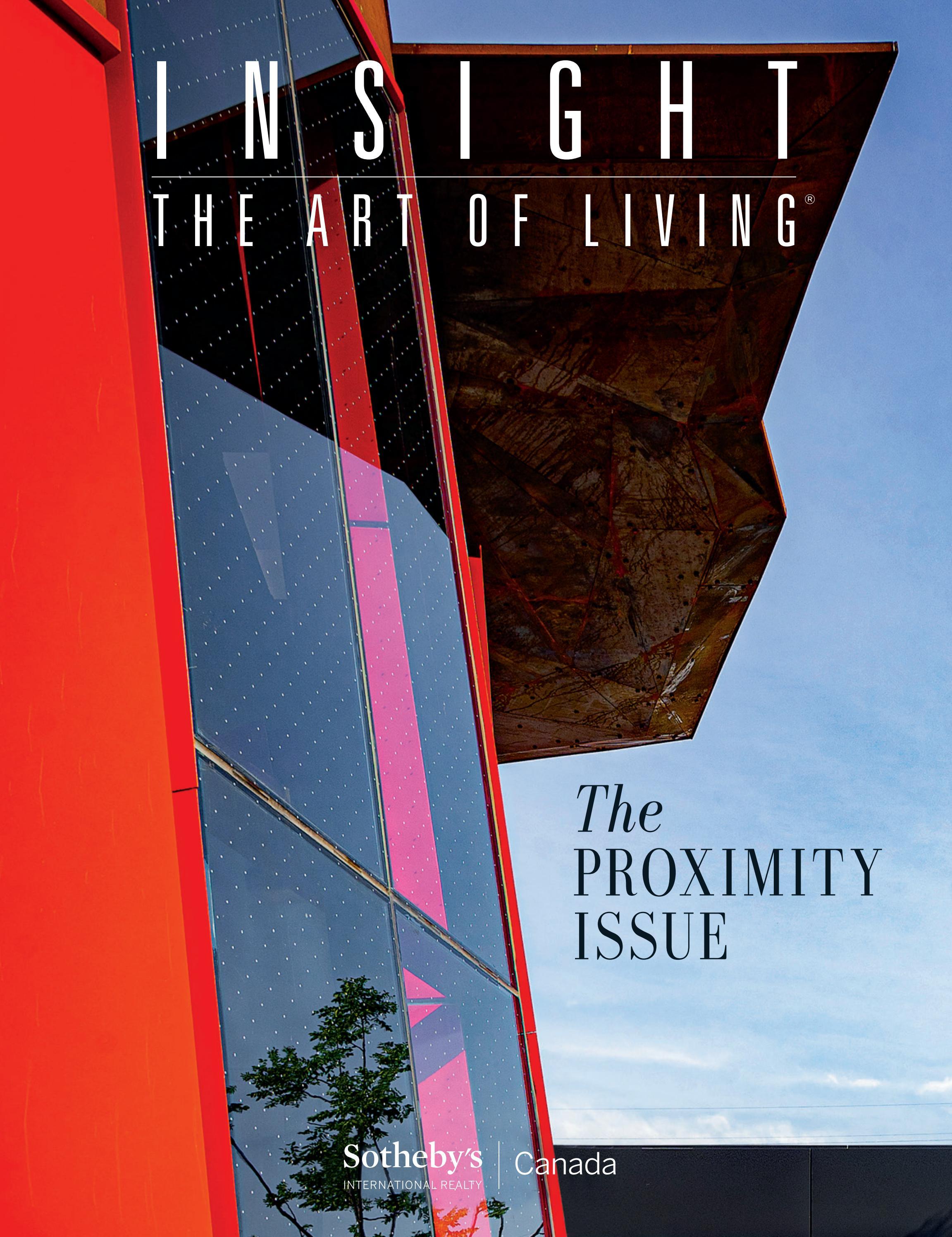 Insight: The Art Of Living Magazine, The Proximity Issue by Sotheby's ...
