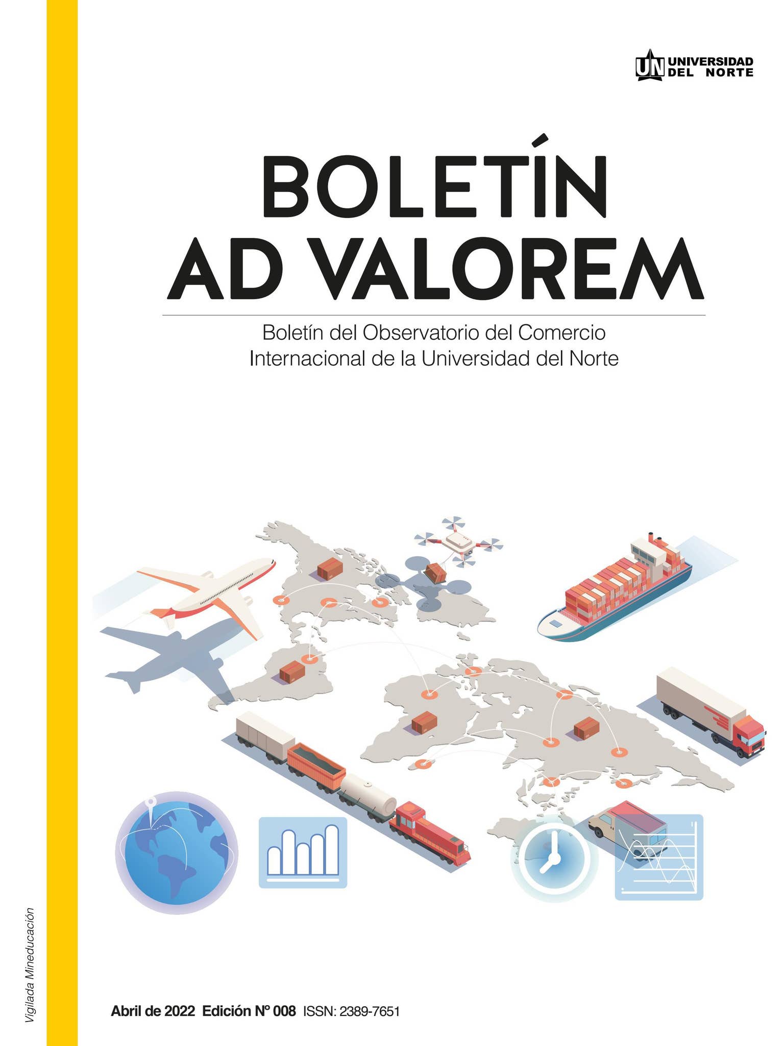 Boletín Ad Valorem edición 8 by Universidad del Norte Colombia - Issuu