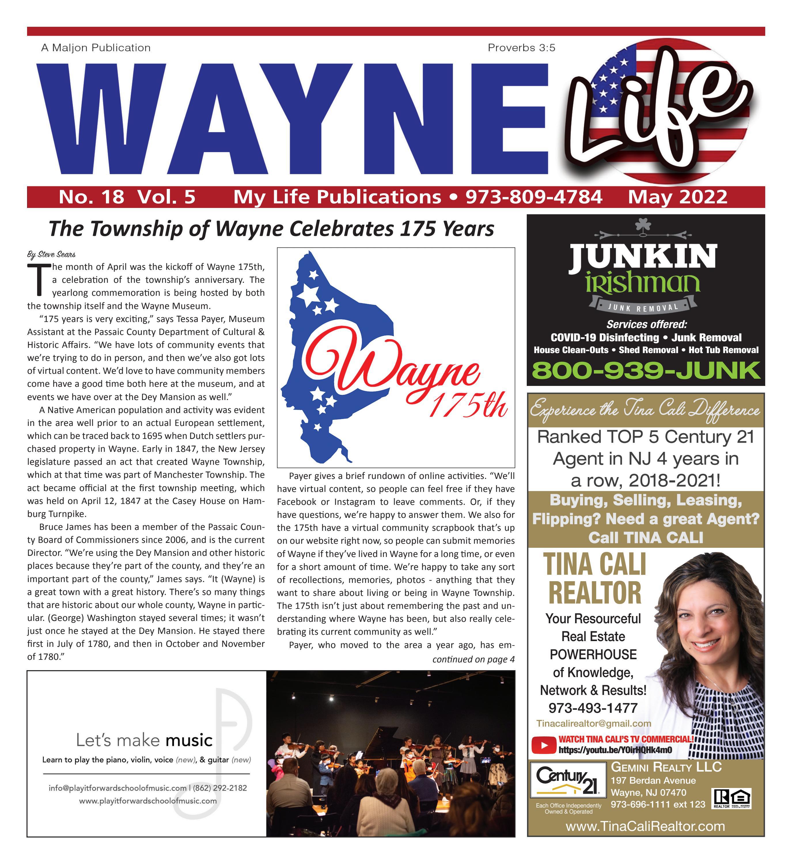 Wayne May 2022 by My Life Publications..Maljon LLC - Issuu