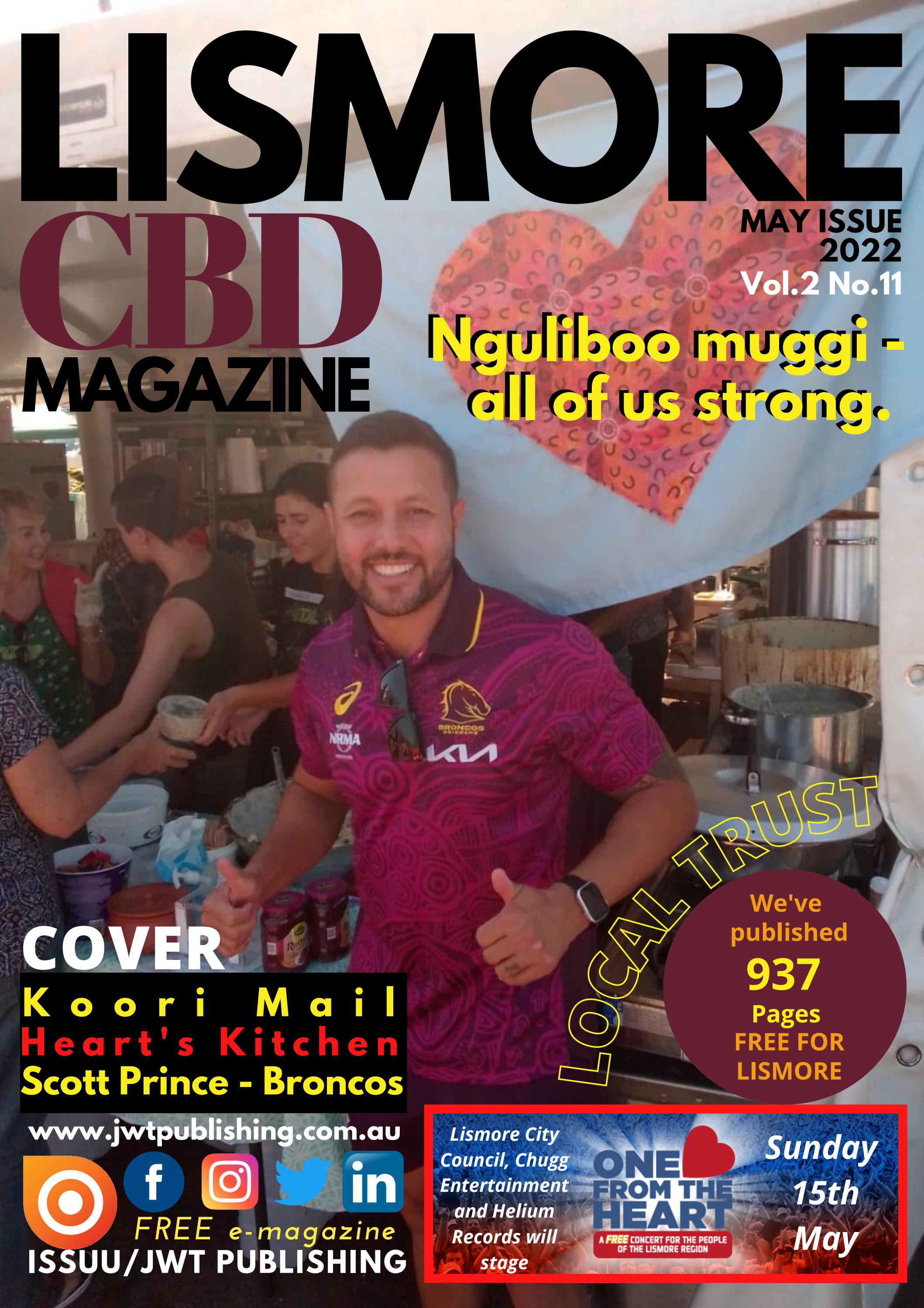 Lismore CBD Magazine - Vol.2 No.11 - MAY 2022 by JWT Publishing - Issuu