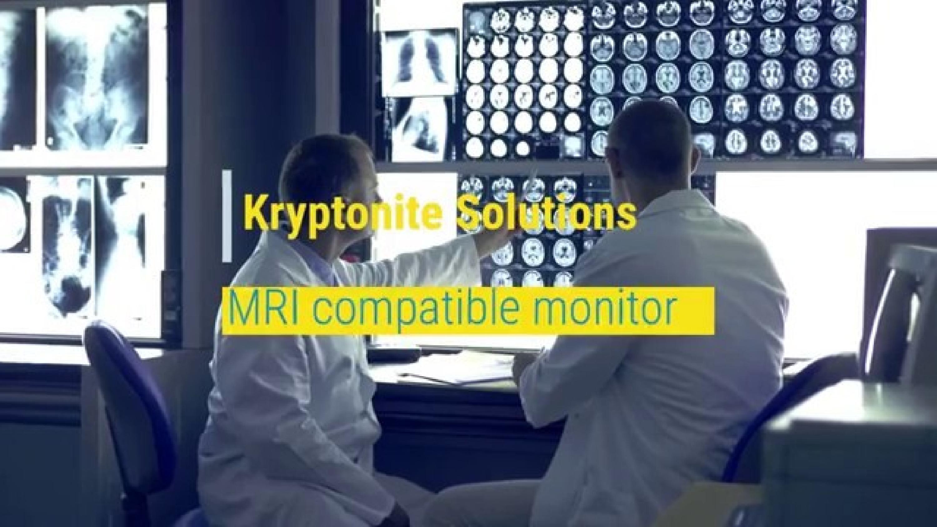 MRI Compatible Monitor : Kryptonite Solutions by kryptonite solutions ...