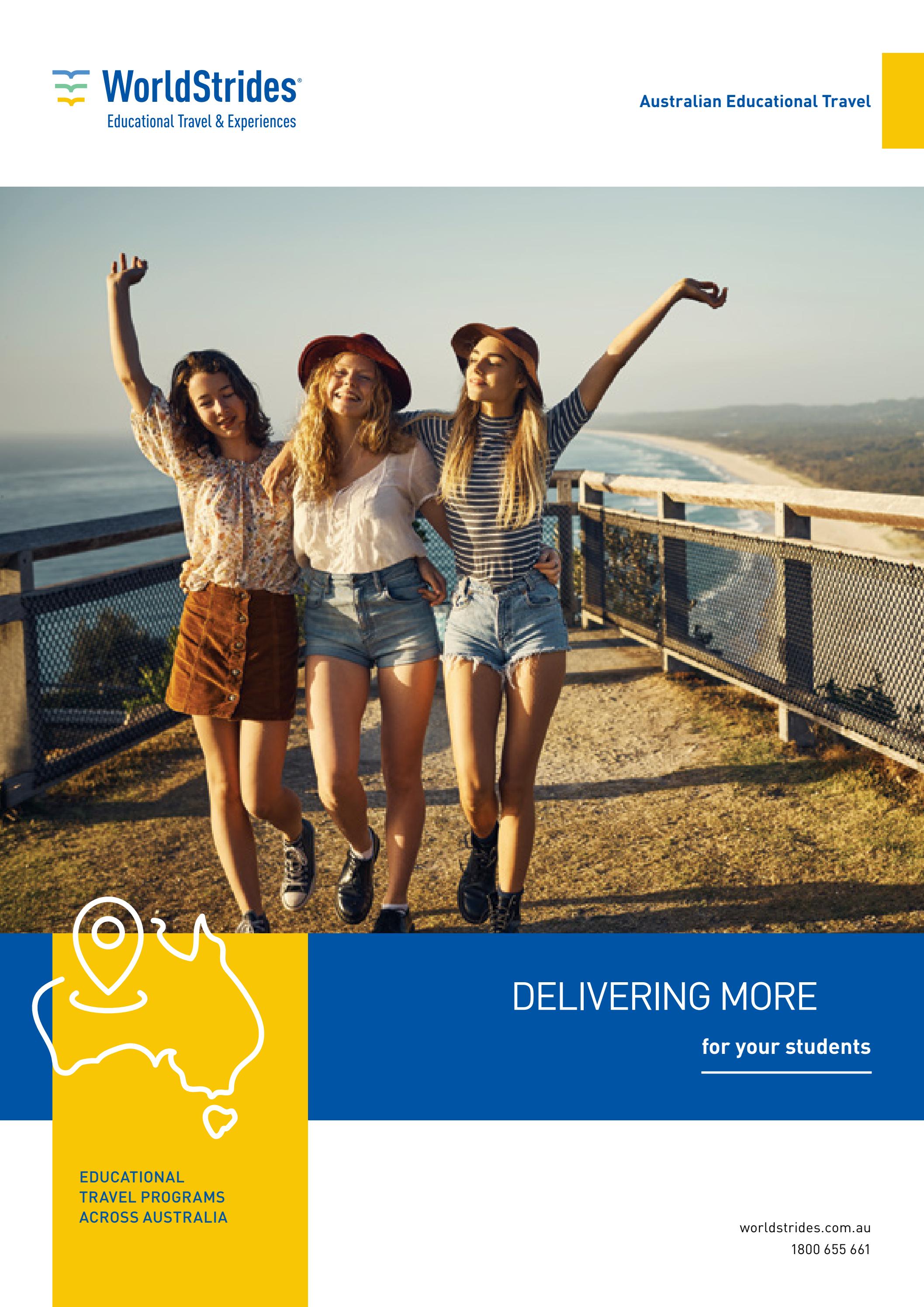 WorldStrides Domestic Brochure by WorldStrides Australia - Issuu