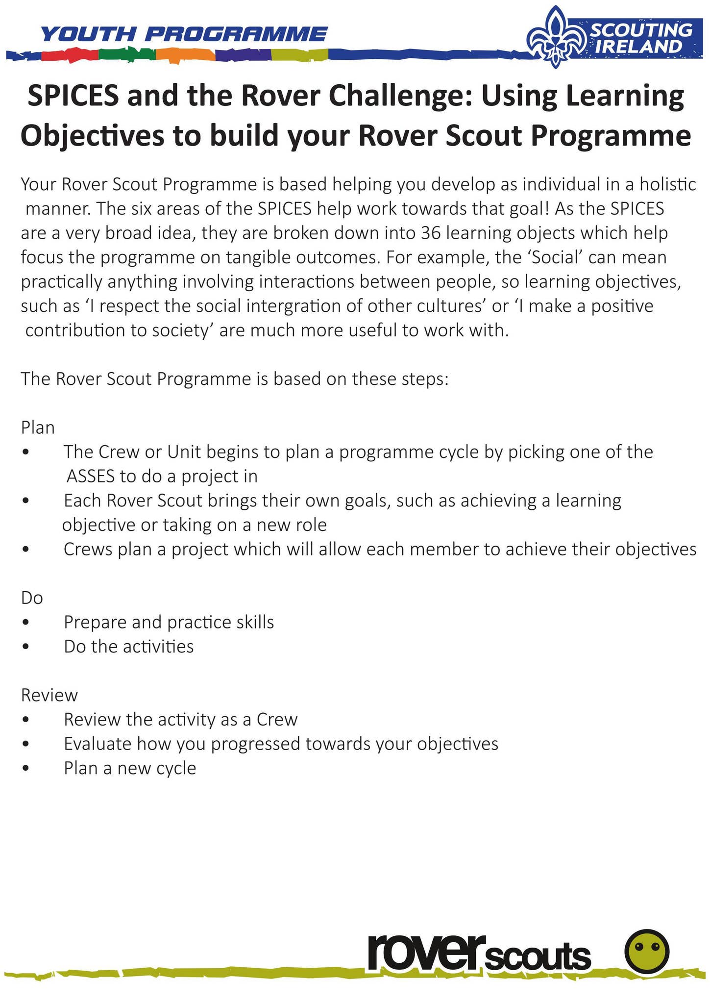 SPICES and the Rover Challenge by Scouting Ireland - Issuu