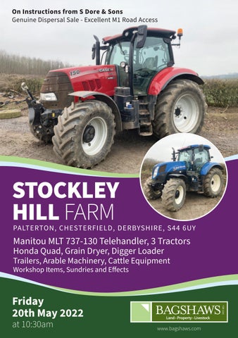 Stockley Hill Farm Catalogue by Bagshaws.com - Issuu