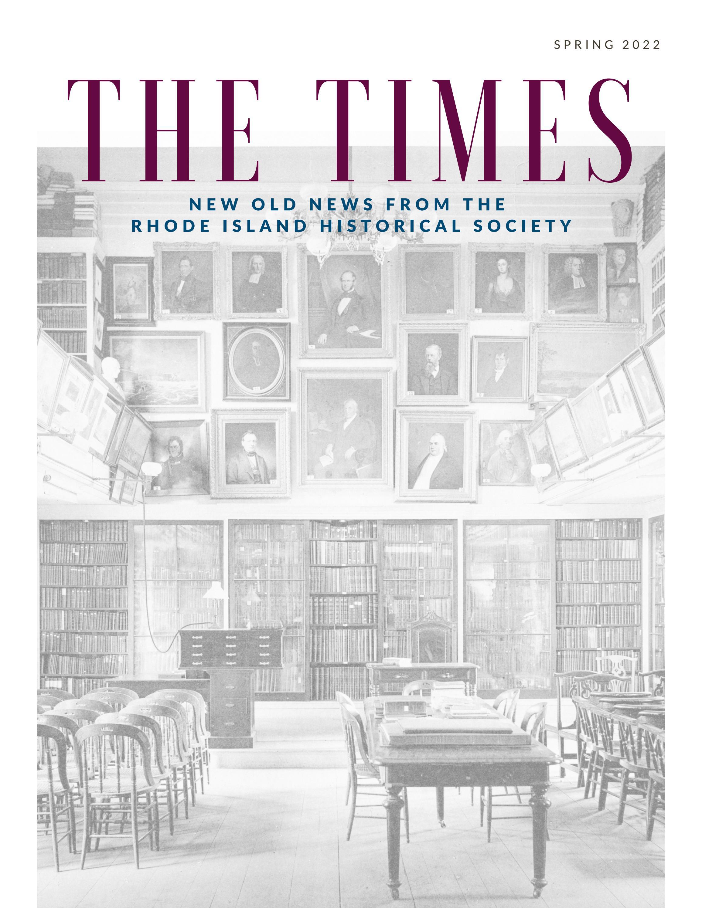 The Times, RIHS Member Magazine: Spring 2022 by The Rhode Island ...