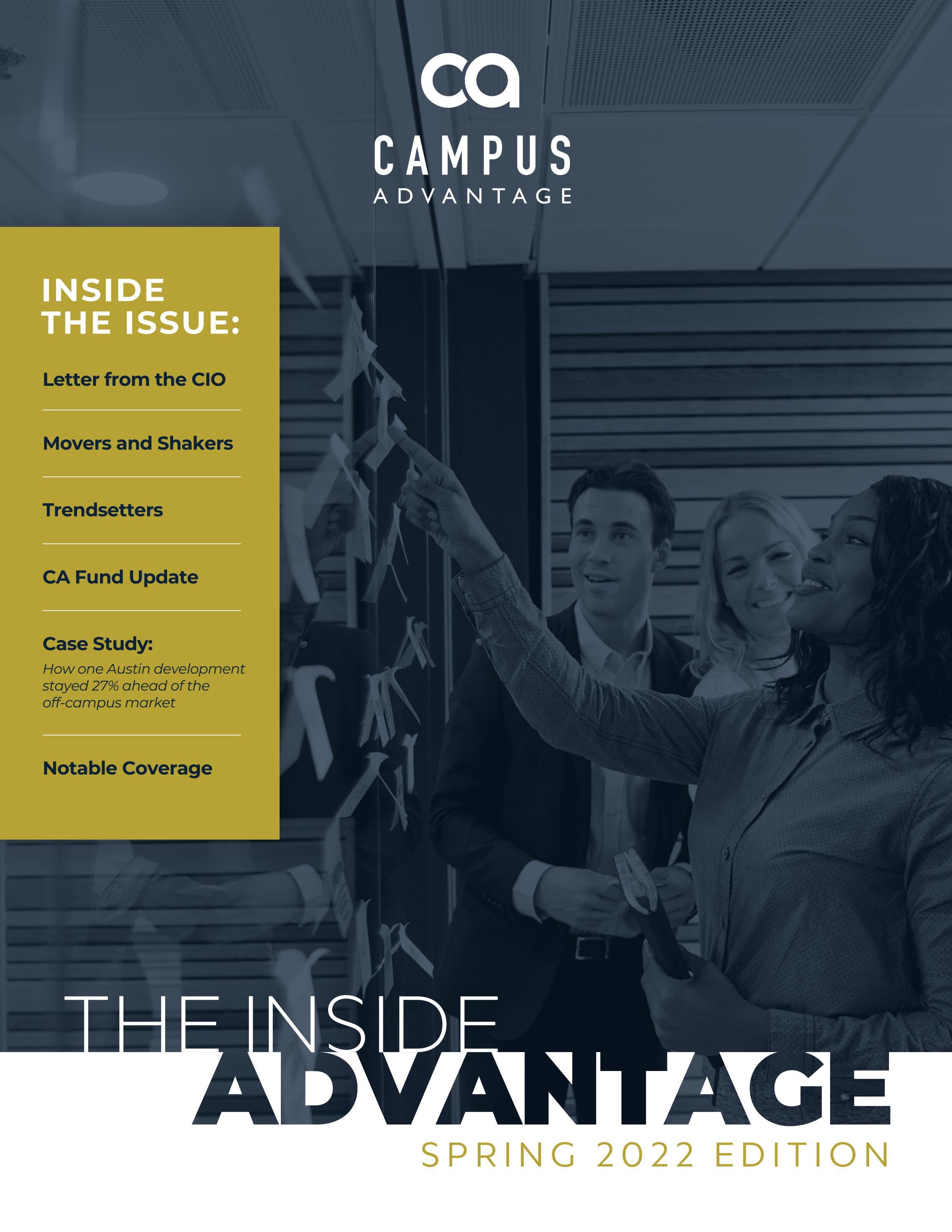 The Inside Advantage: Q1 2022 Edition by Campus Advantage - Issuu