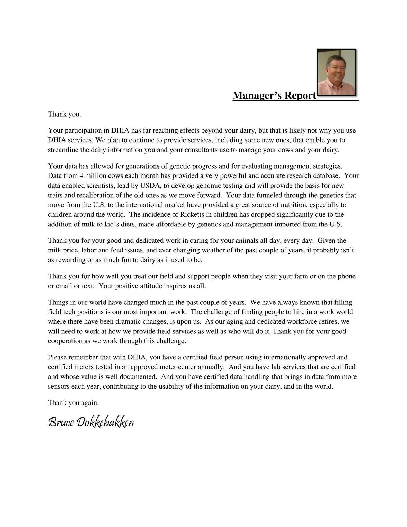 MNDHIA Manager's Report by Minnesota DHIA - Issuu