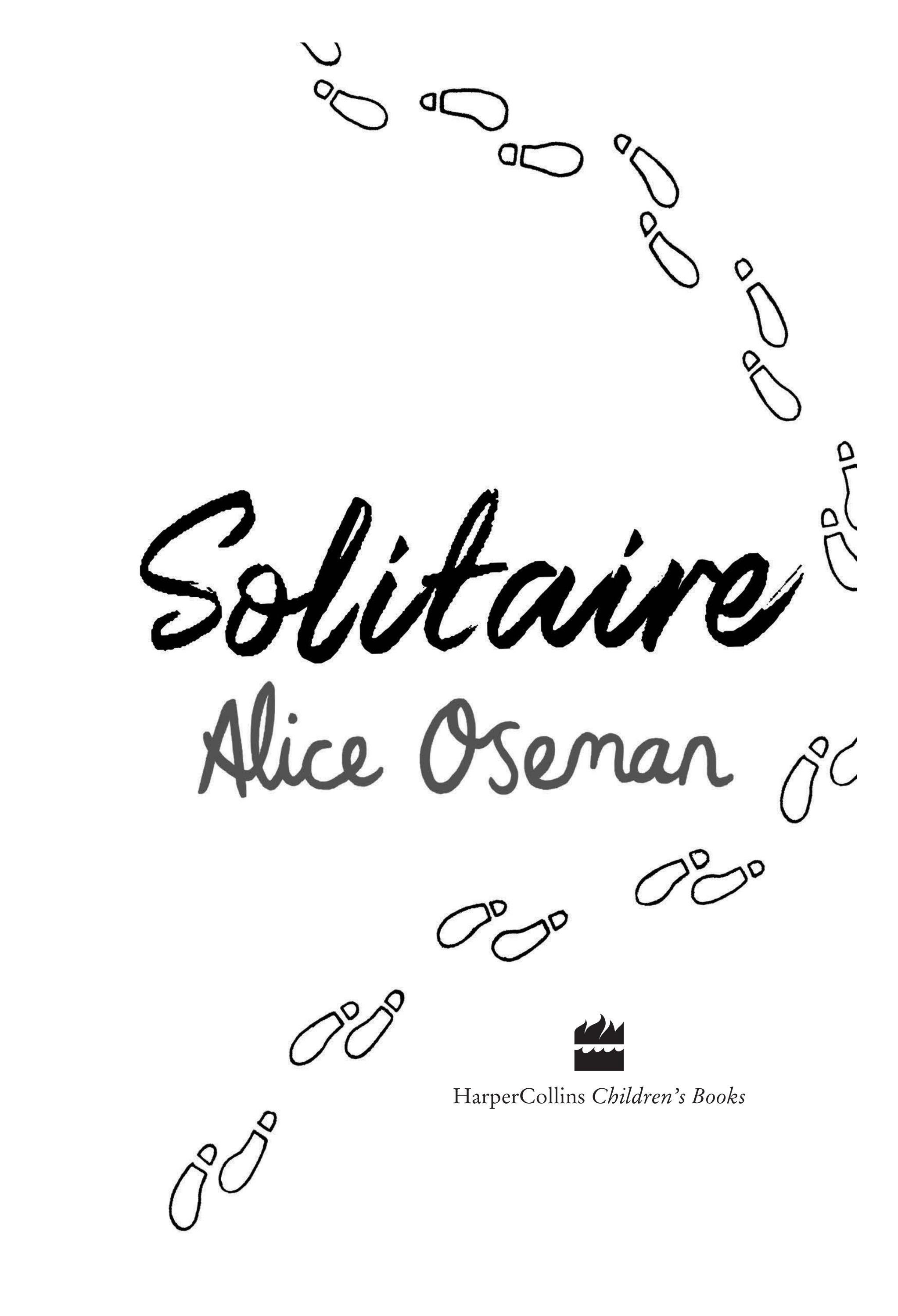Extract from Solitaire by Alice Oseman by harpercollinschildrens - Issuu