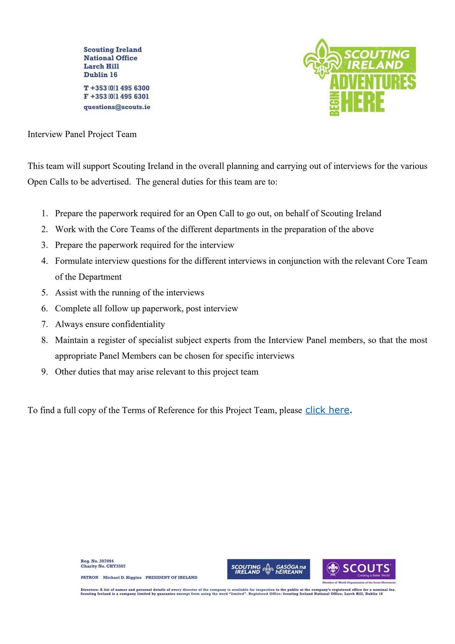 Landing-Page_Interview-Panel-Project-Team_ by Scouting Ireland - Issuu