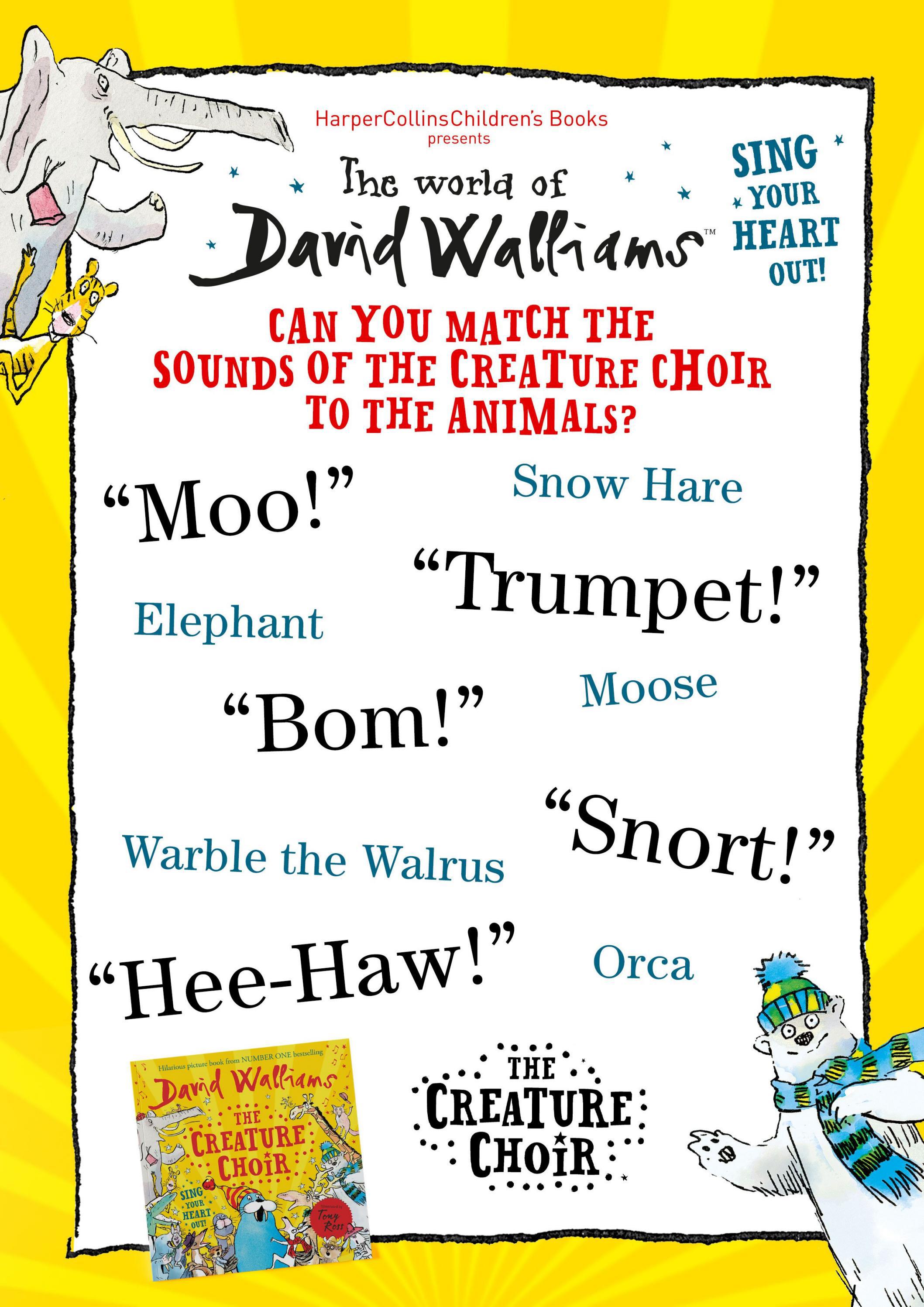 Sounds of The Creature Choir by harpercollinschildrens - Issuu