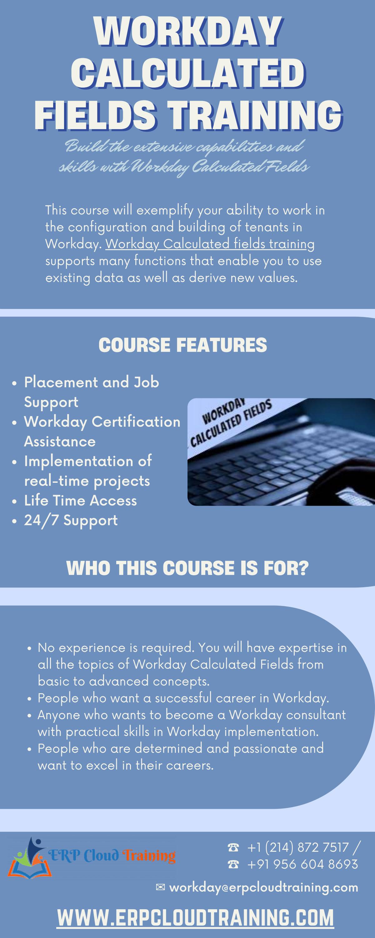 Workday Calculated Fields Training By ERP Training Issuu